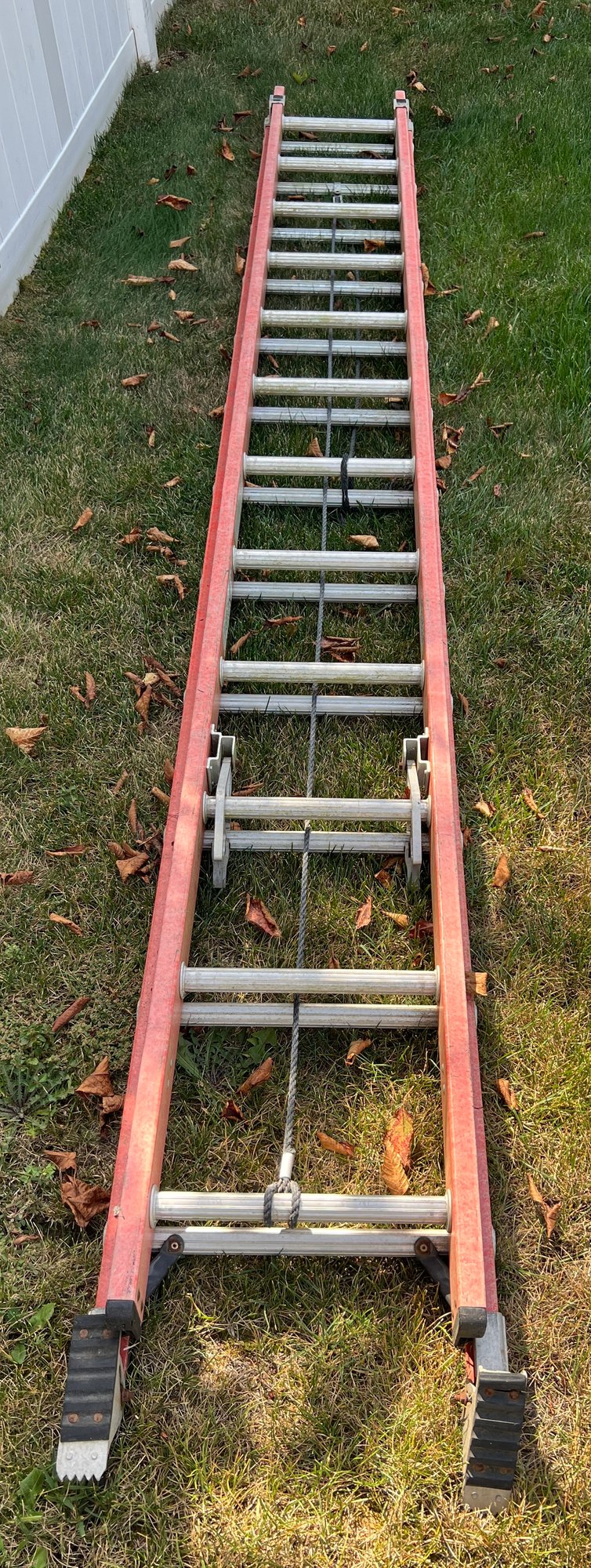 Werner Extendable Ladder Up To 20 Feet #114295 | Auctionninja.com