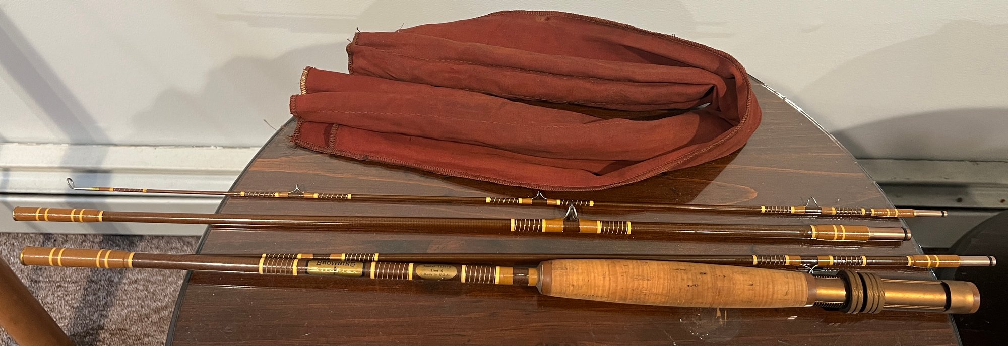 Browning Silaflex Fly Fishing Rod With Case Model #: 222974 #115025 ...
