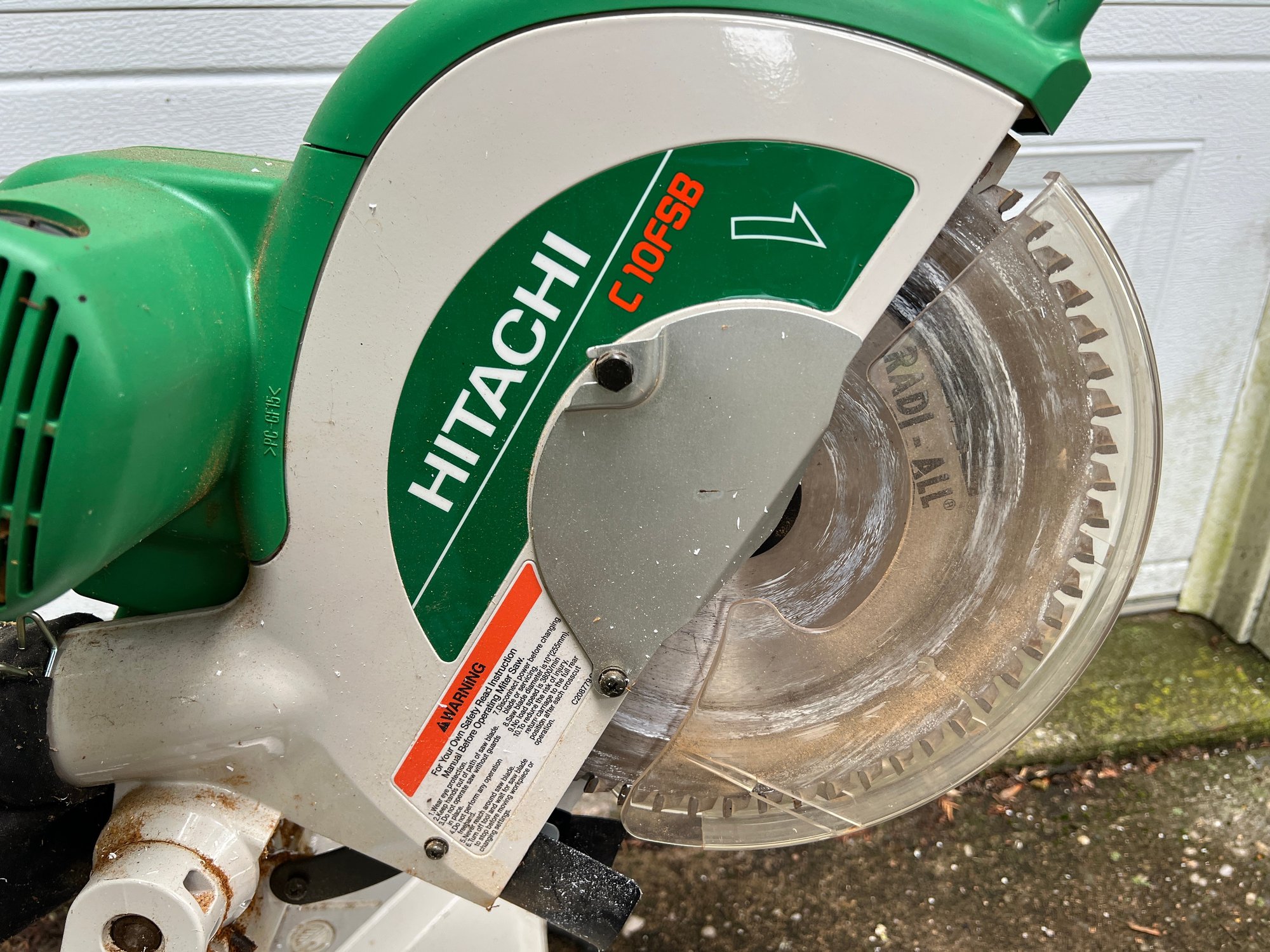 Hitachi Circular Saw Model: C10FSB #135791 | Auctionninja.com