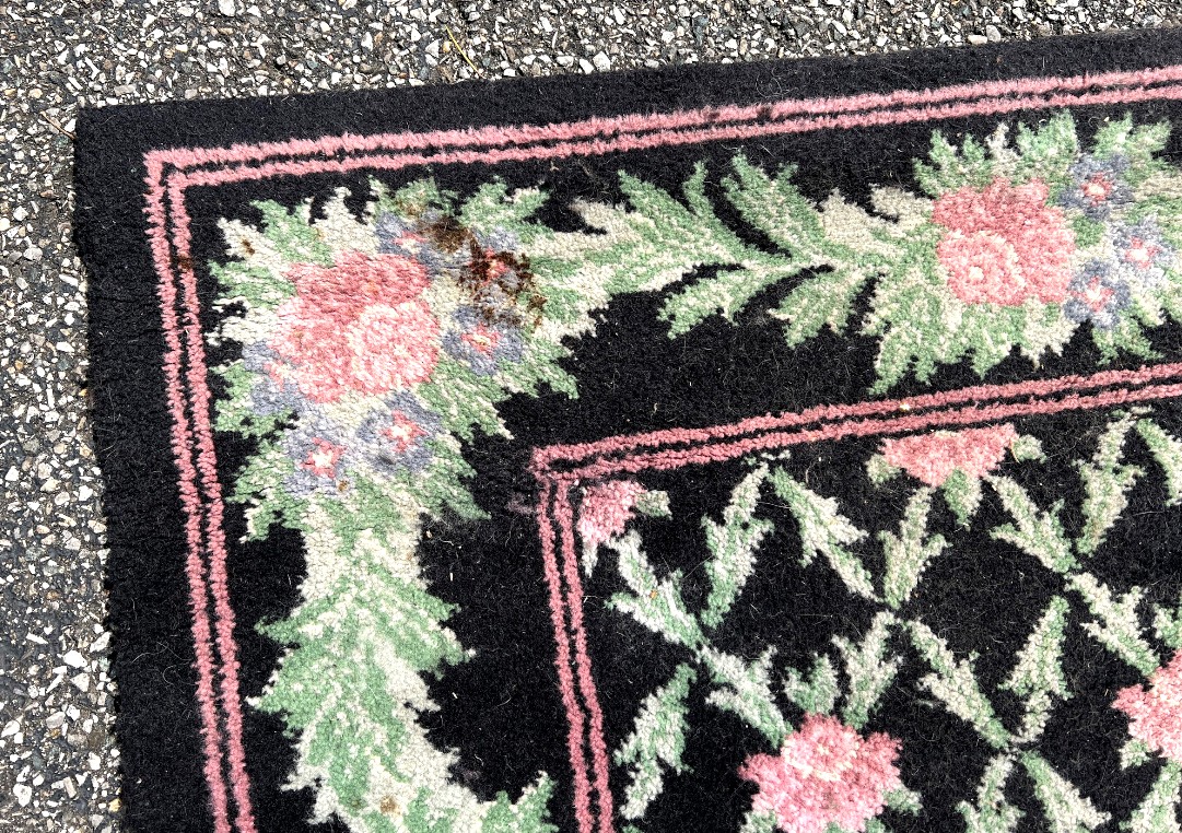 Axminster Carpet Rose Garden Area Rug 5ft 7inches X 7ft 10inches ...