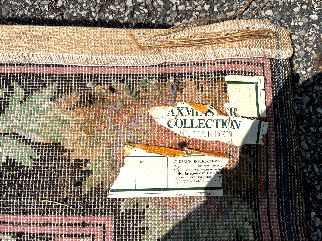 Axminster Carpet Rose Garden Area Rug 5ft 7inches X 7ft 10inches ...