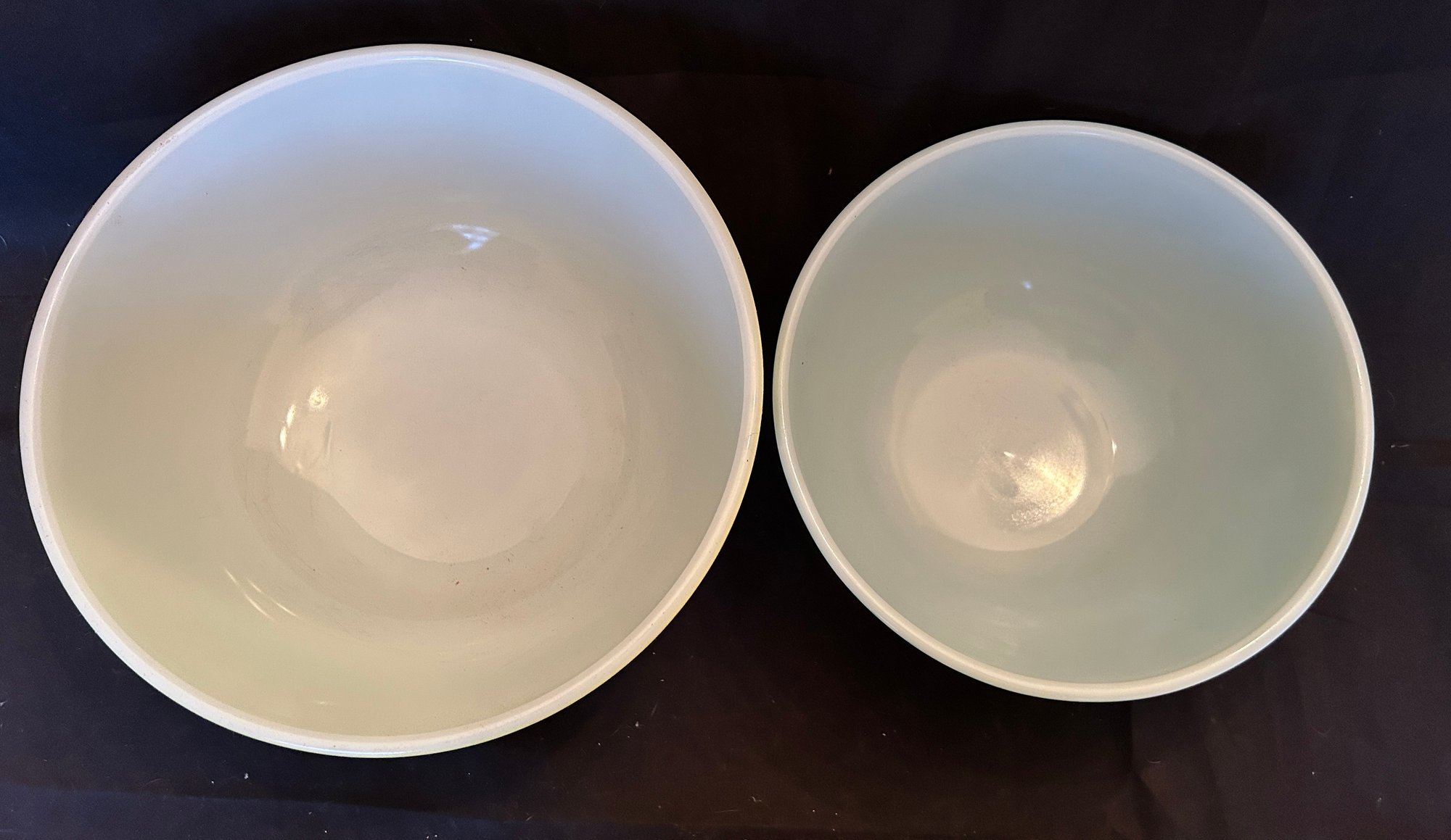 PYREX 400 Series Primary Color Set Yellow And Blue Mixing Bowls, 2 ...