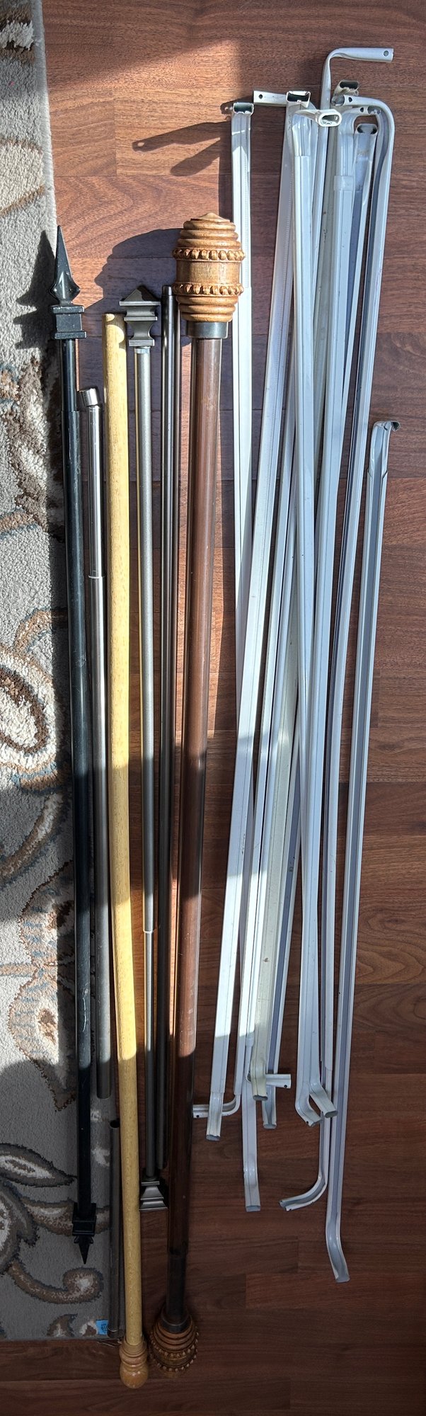 Assorted Curtin Rods #125522 | Auctionninja.com