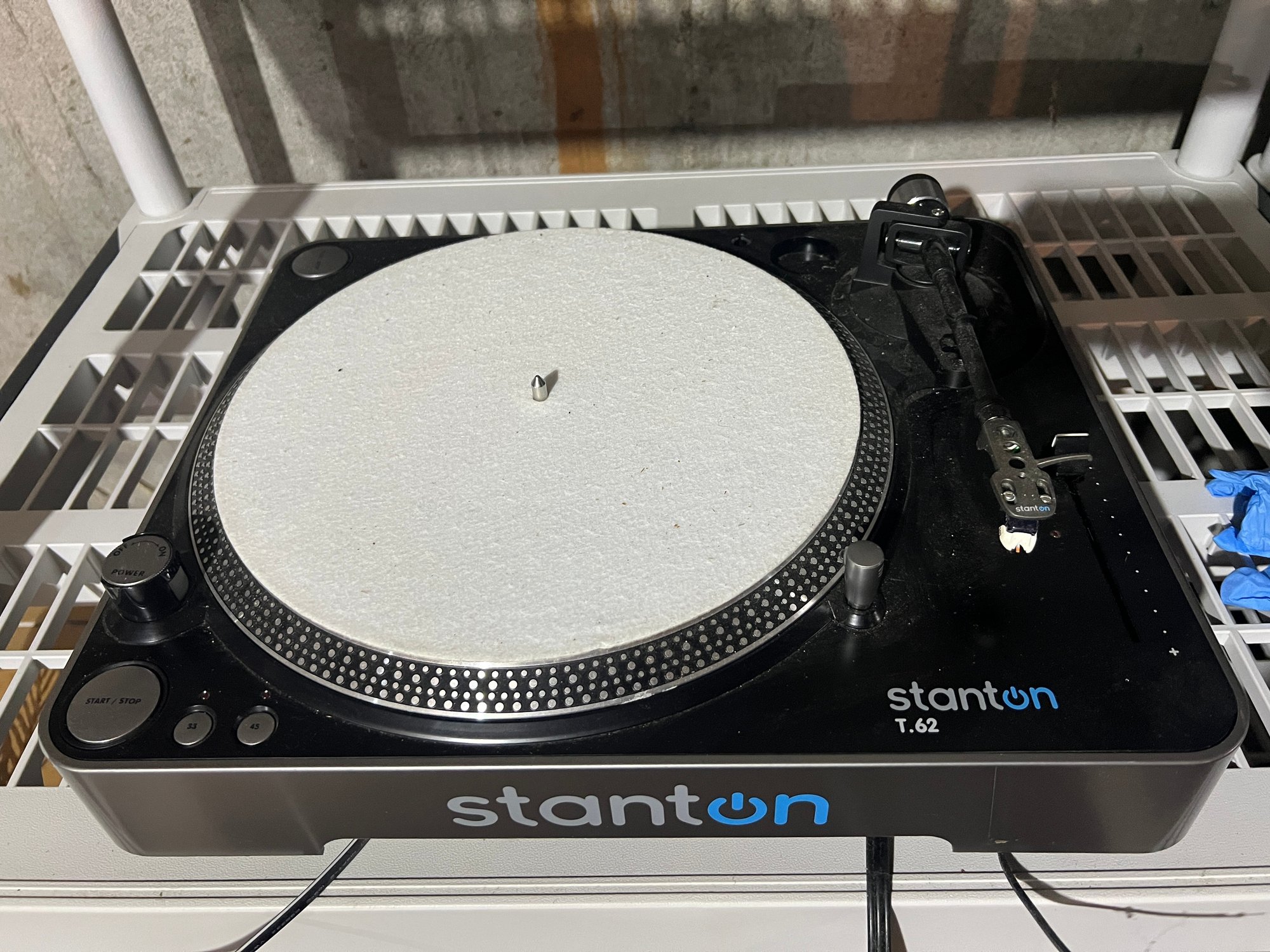 Stanton T62 Direct Drive Turntable Serial:E2KSH3864 #130031 ...