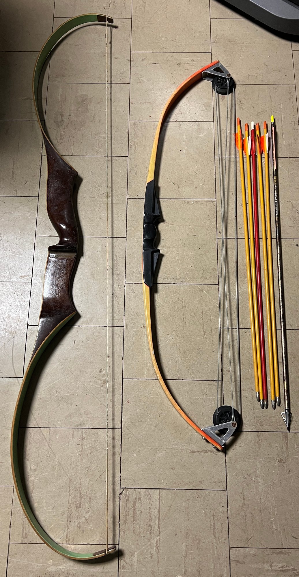 Archery Bows: Indian Spirit Compound Bow & Recurve Bow With Arrows - 8 ...