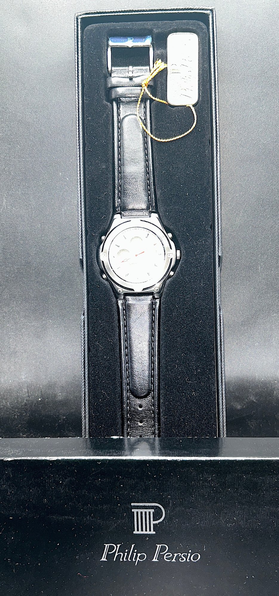 Philip Persio Stainless Steel Back, 3 ATM Water Resistant, Japanese ...