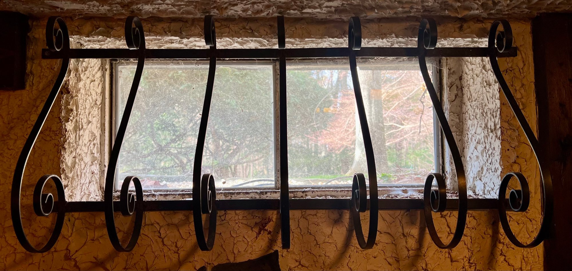 Wrought Iron Window Guard #93666 | Auctionninja.com