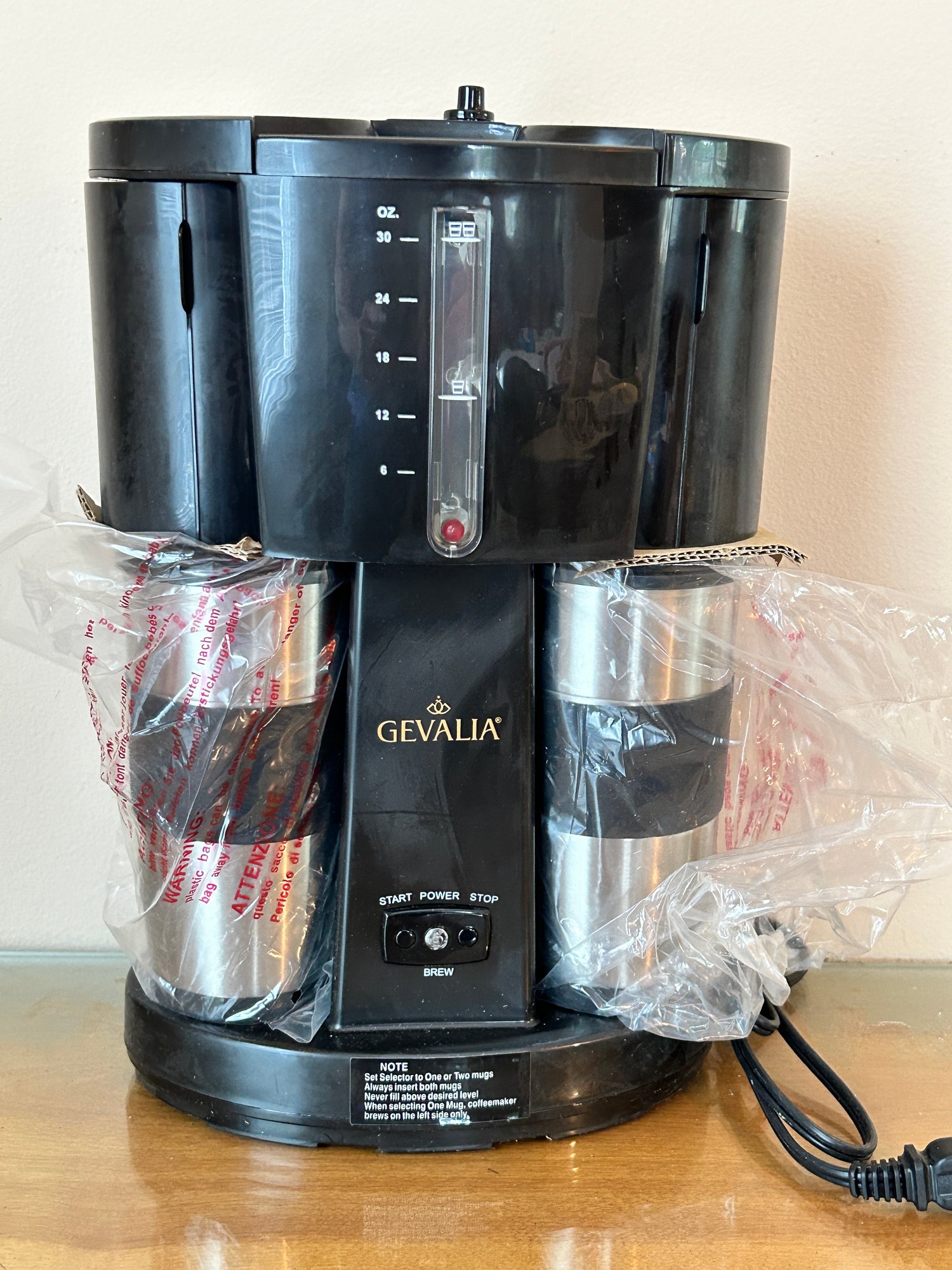 Gevalia Coffee For 2 Automatic Coffee Maker, New With Box #108347 ...