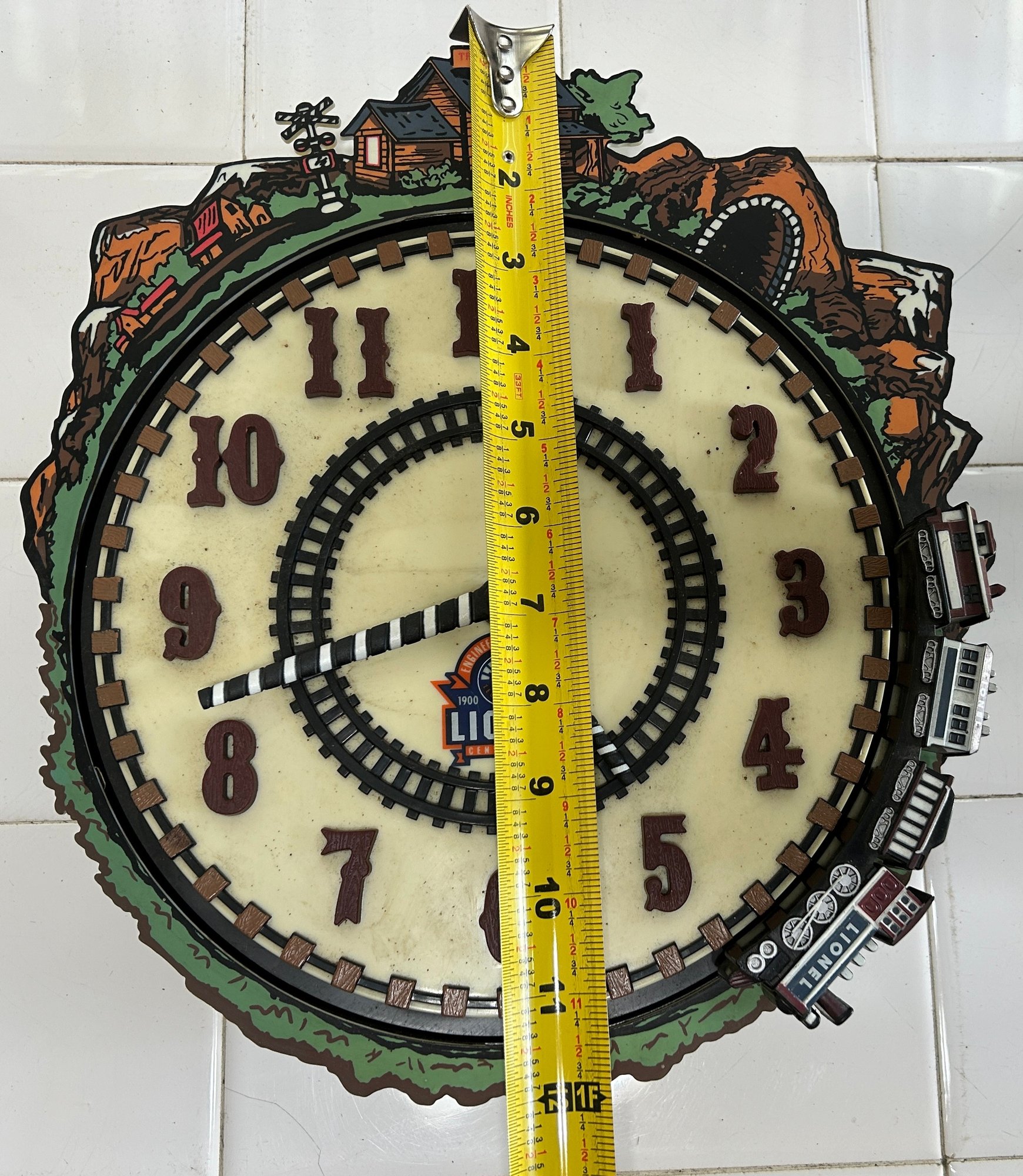 Lionel 100th Anniversary Train Clock #151186 | Auctionninja.com