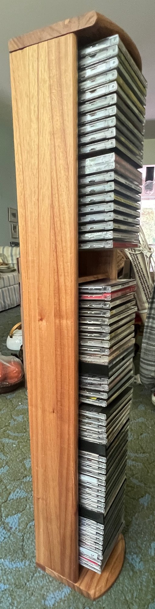 CD Stand With Assorted CDs - 66 Pieces #108247 | Auctionninja.com