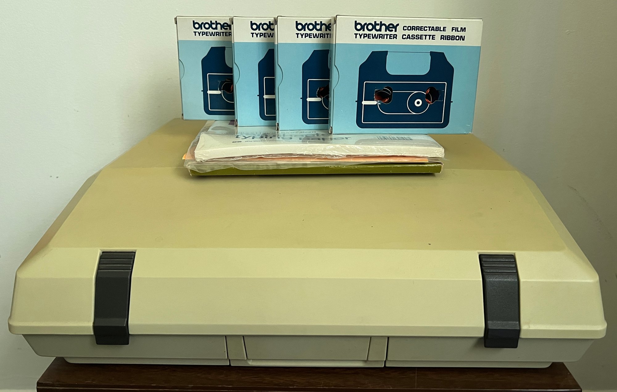 Brother Electronic Typewriter Model No: 8300 With Cassette Ribbon ...