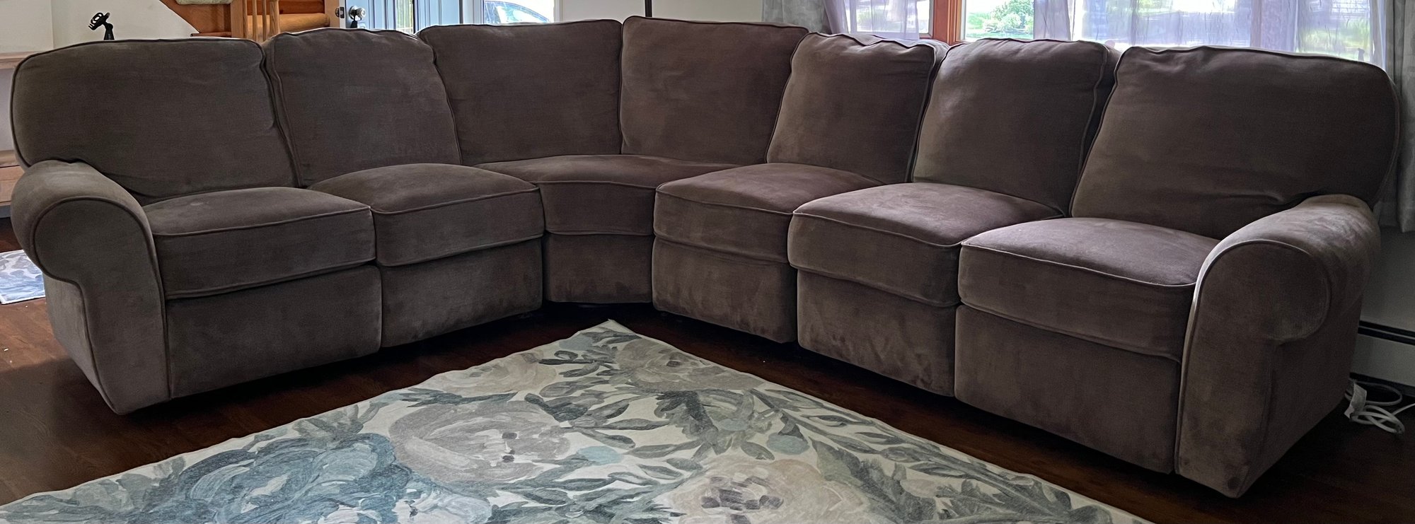 Lane Furniture 3 Piece Sectional Sofa With Reclining Ends #106734 ...