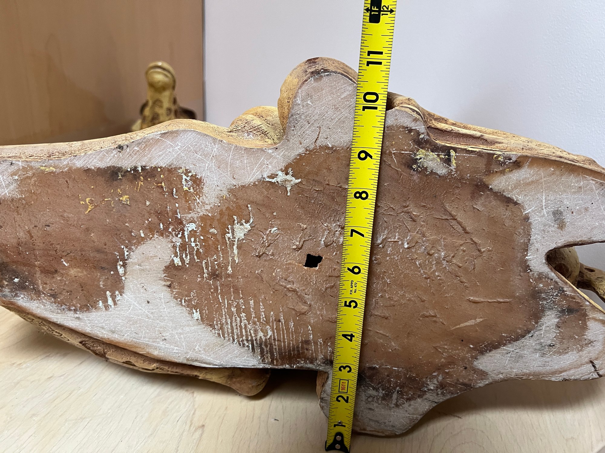 1970's Vintage Marwal Chalkware Sitting Giraffe Sculpture #131479 ...