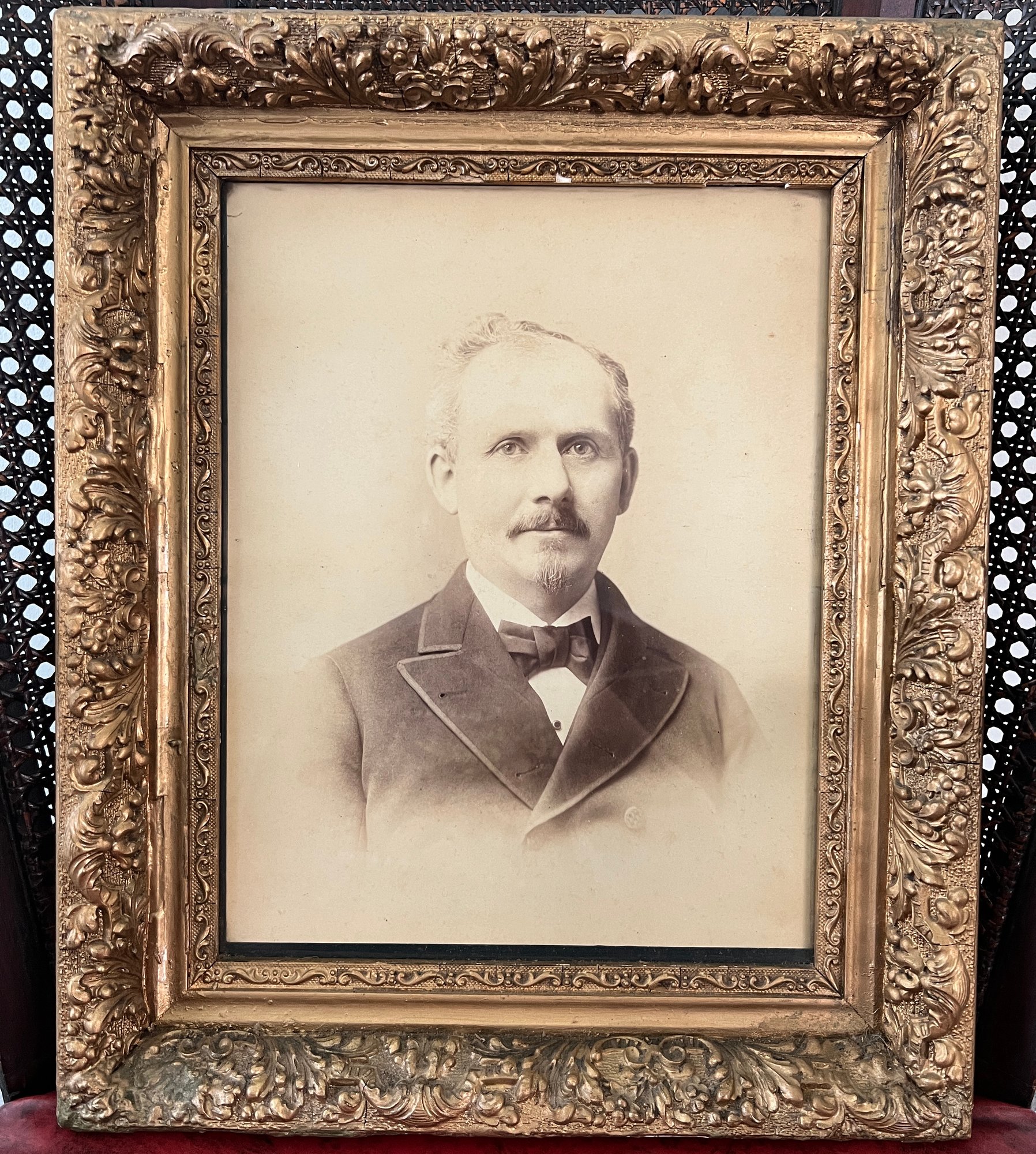 Antique Framed Portrait #110030 | Auctionninja.com