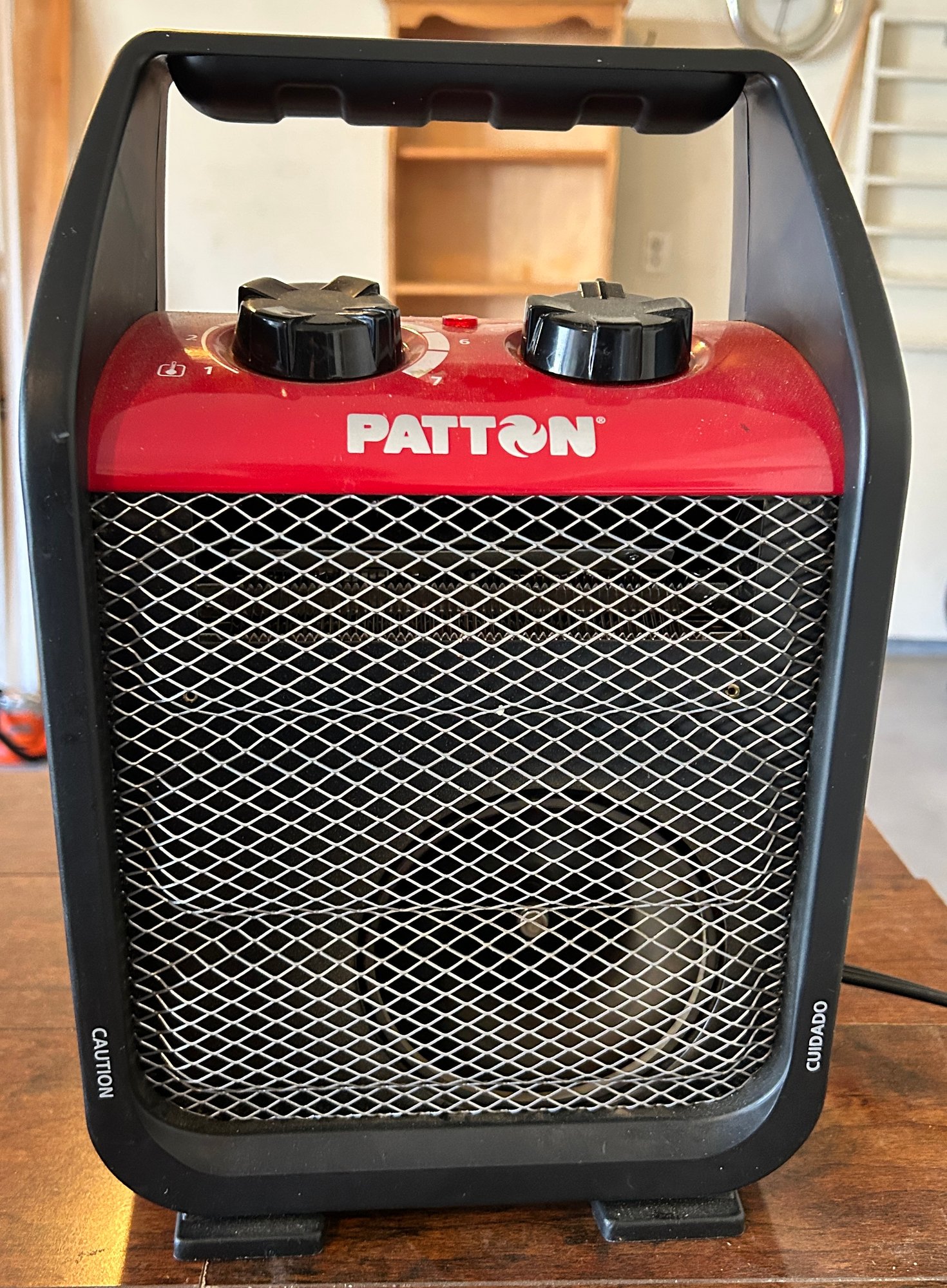 Patton Recirculating 1500 Watt Space Heater With Box #121235 ...
