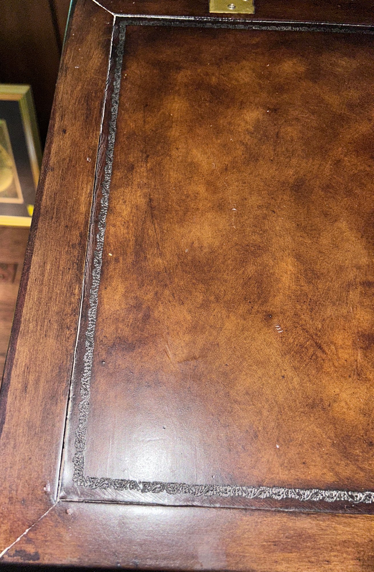 Thomasville Ernest Hemingway Collection 7 Drawer Wood Writing Desk ...