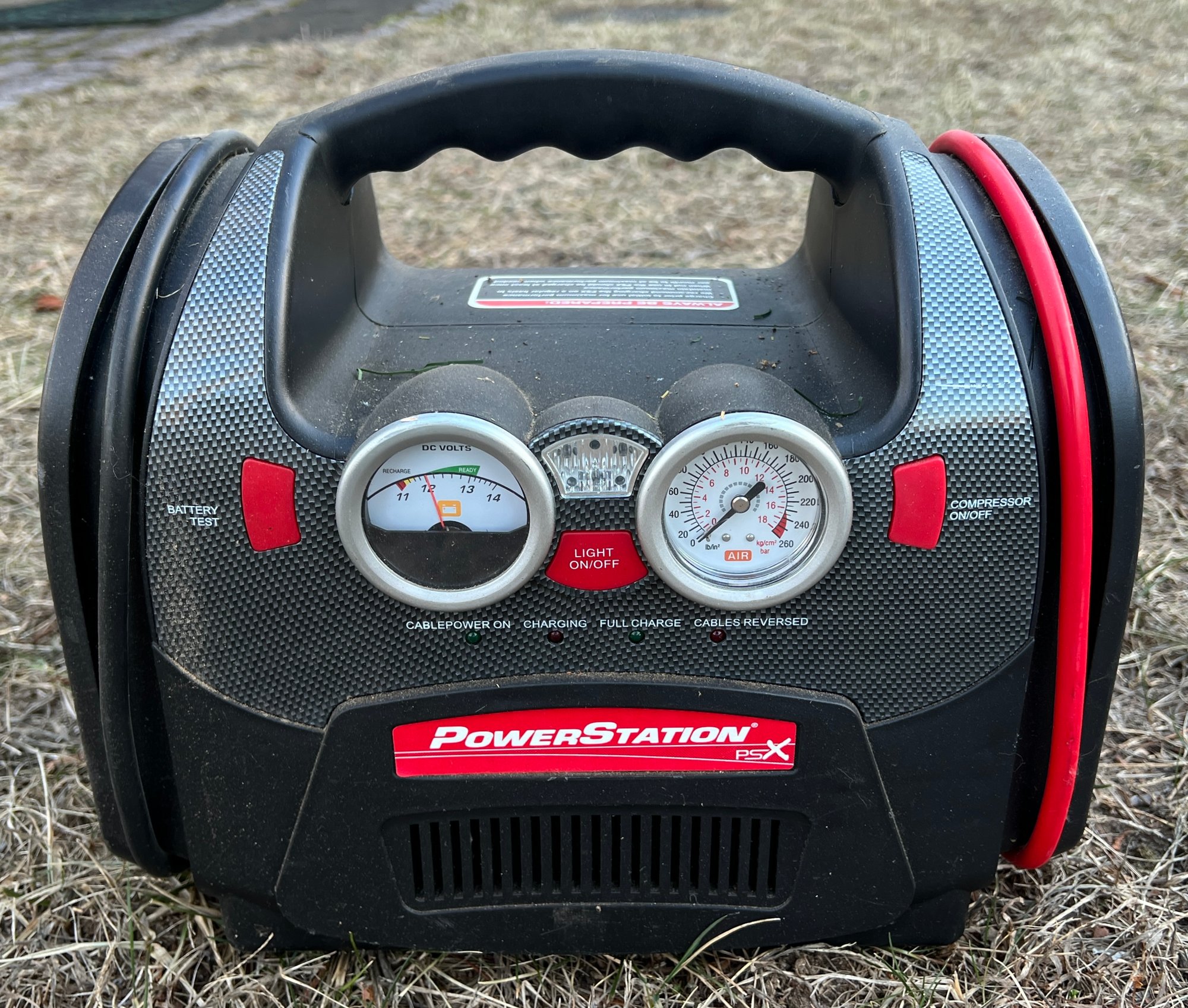 Power Station PSX Heavy Duty Portable Jump Starter Inflator #124105 ...