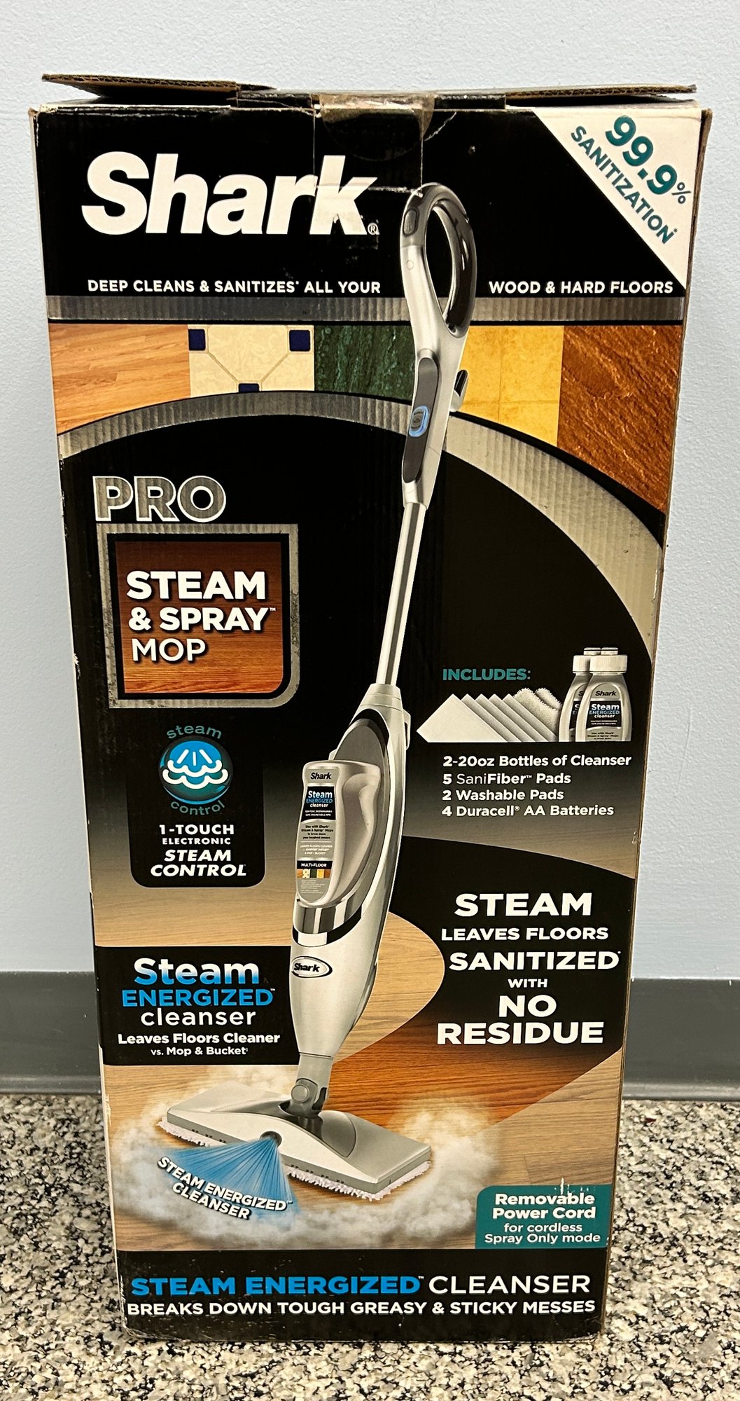 Shark Pro Steam And Spray Mop With Mop #121531 | Auctionninja.com