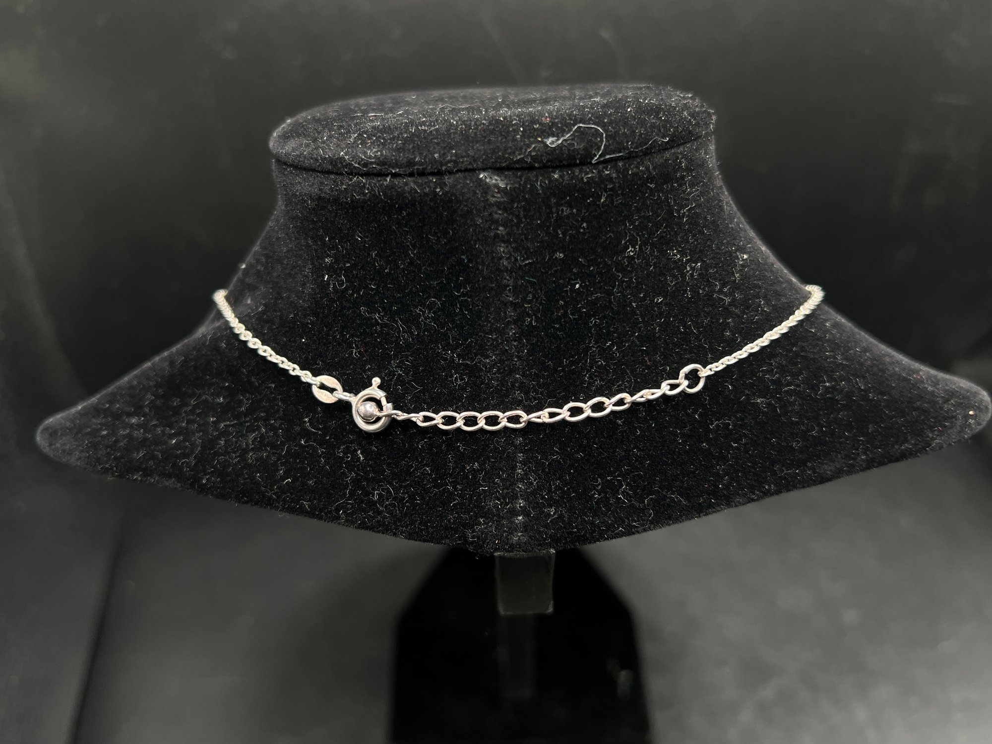 Sterling Silver Station Y-necklace With Bezel-set Round Brilliant-cut ...