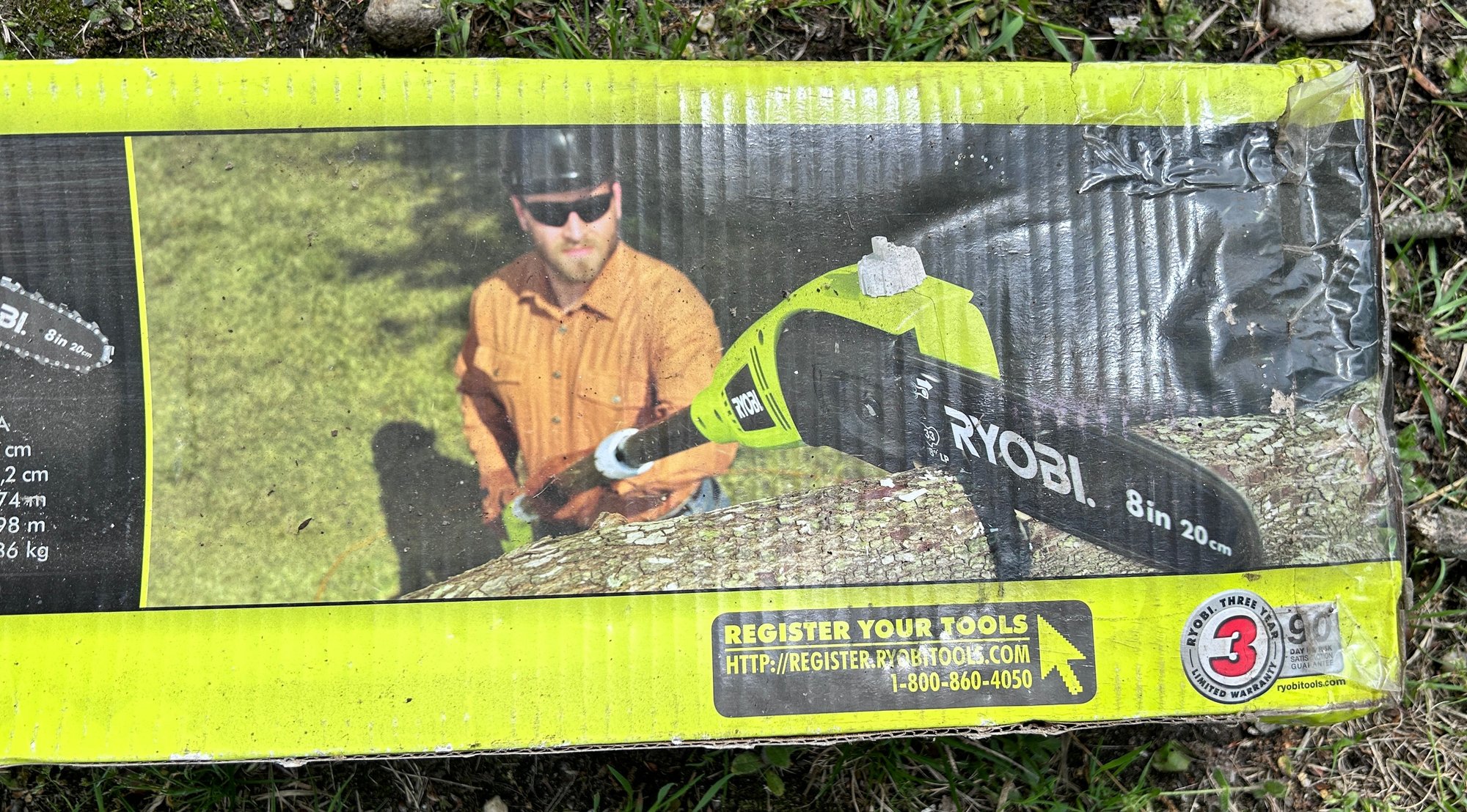 Ryobi 9ft. Electric Pole Saw, New In Box #132949 | Auctionninja.com