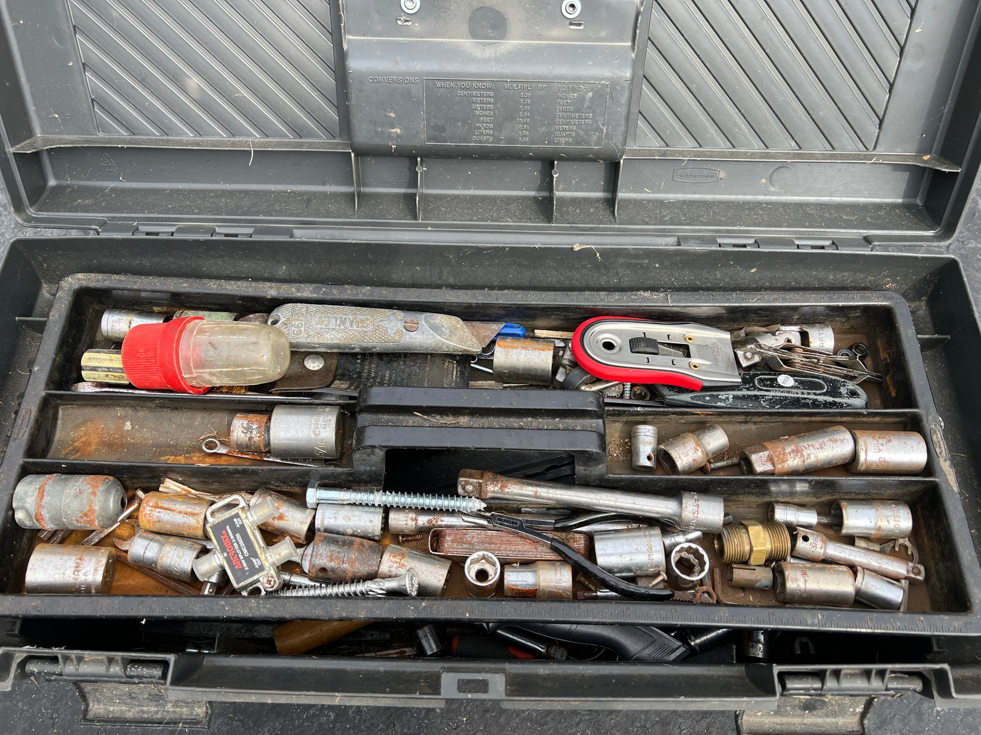 Loaded Tool Box With Assorted Hands Tools #129023 | Auctionninja.com