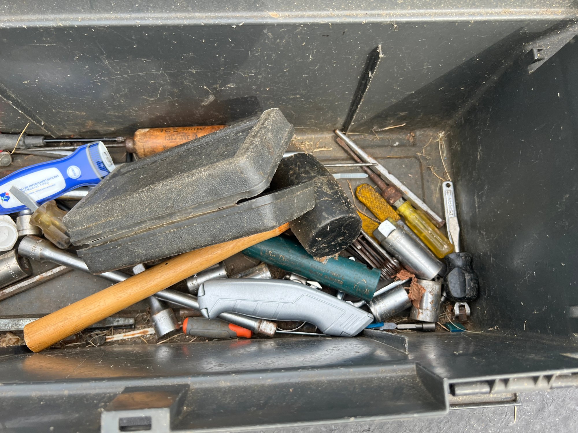 Loaded Tool Box With Assorted Hands Tools #129023 | Auctionninja.com