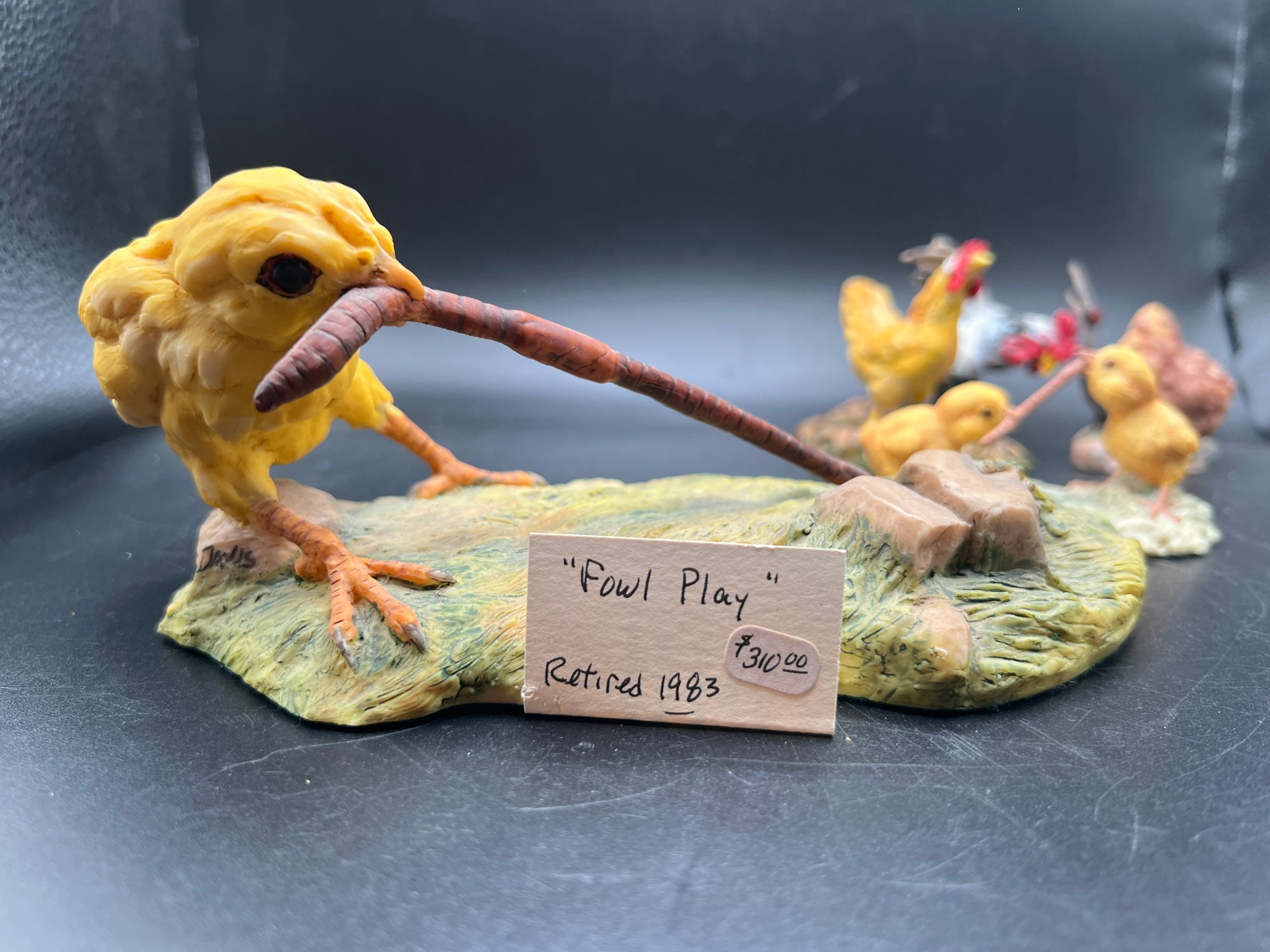 Lowell Davis Border Fine Arts Chick Figurines- 4 Pieces #122171 ...