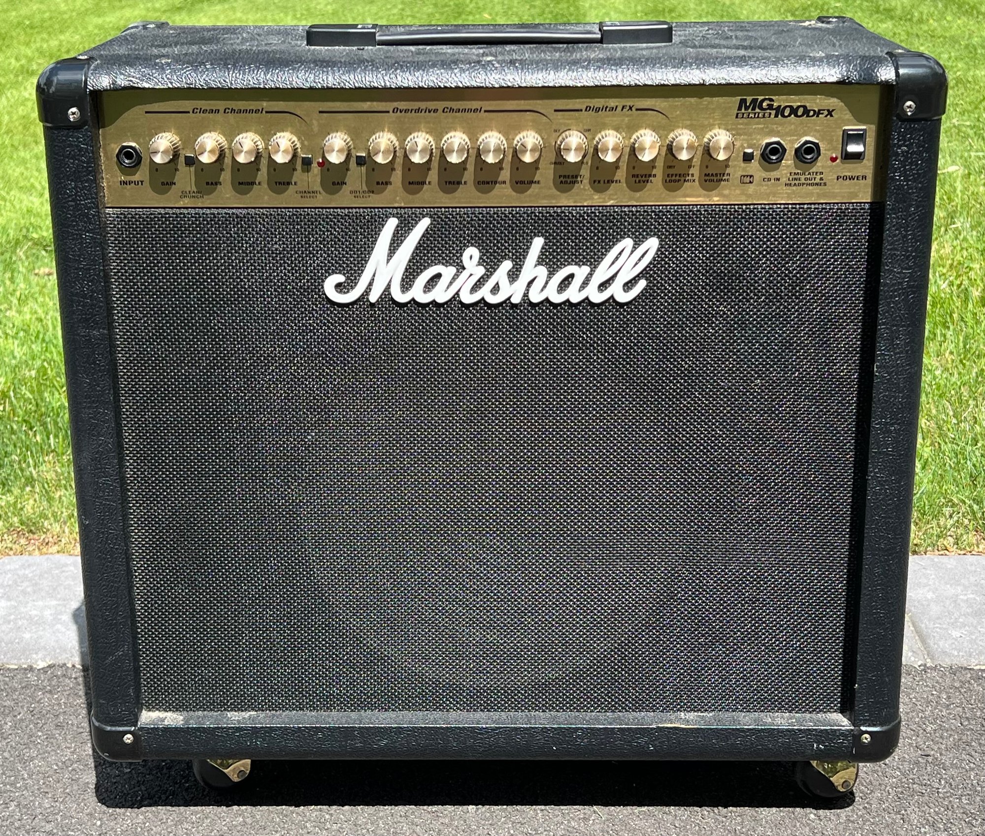 Marshall MG100DFX Guitar Combo Amp #107071 | Auctionninja.com