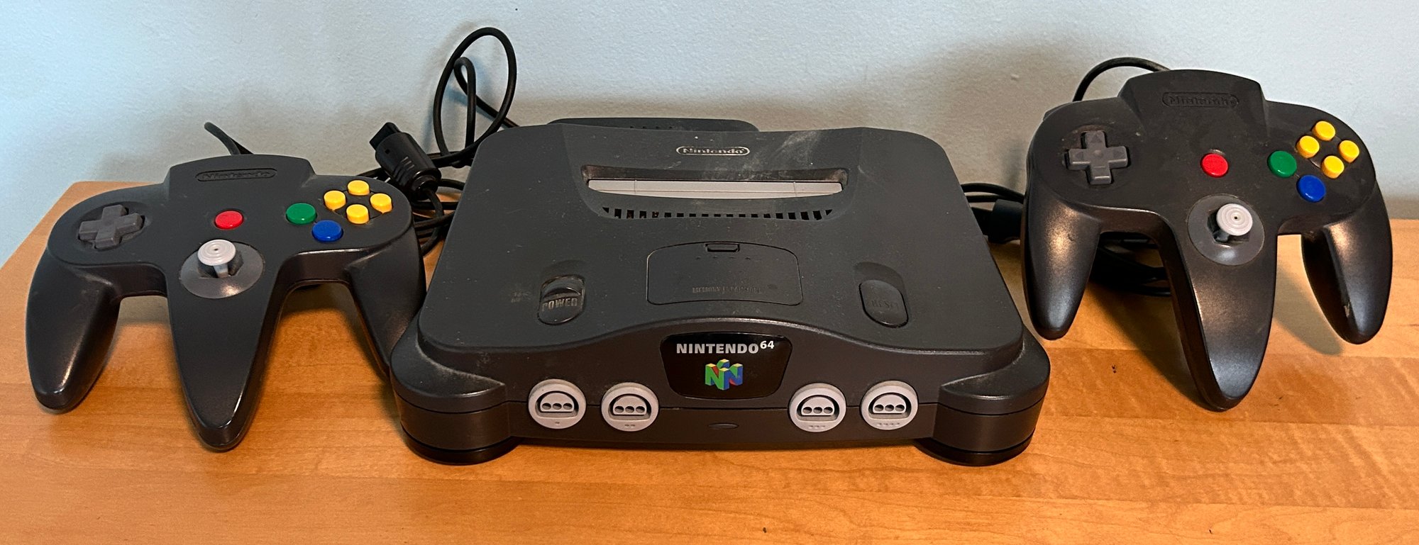 Nintendo 64 Control Deck With 2 Controllers Model NUS-001 #113967 ...