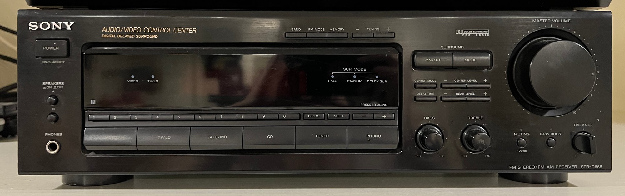 Sony FM Stereo/FM-AM Receiver Model No: STR-D665 #108936 | Auctionninja.com