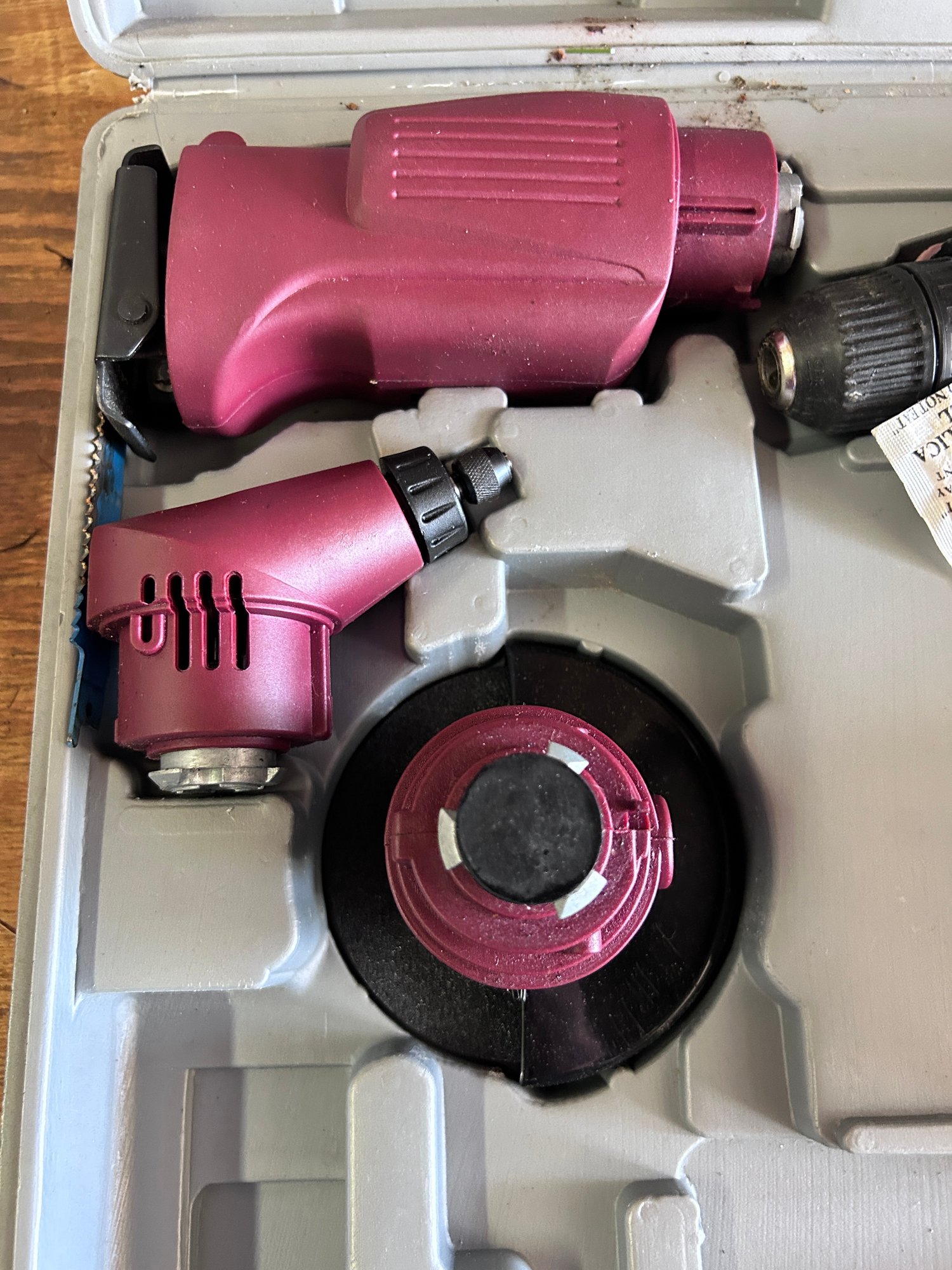 Pop 18v 5 In 1 Cordless Combo Tool Kit Drill, Saw, Sander, Chisel ...