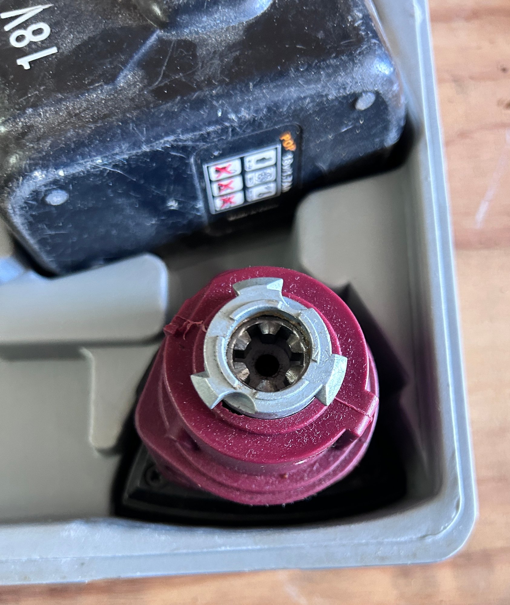 Pop 18v 5 In 1 Cordless Combo Tool Kit Drill, Saw, Sander, Chisel ...