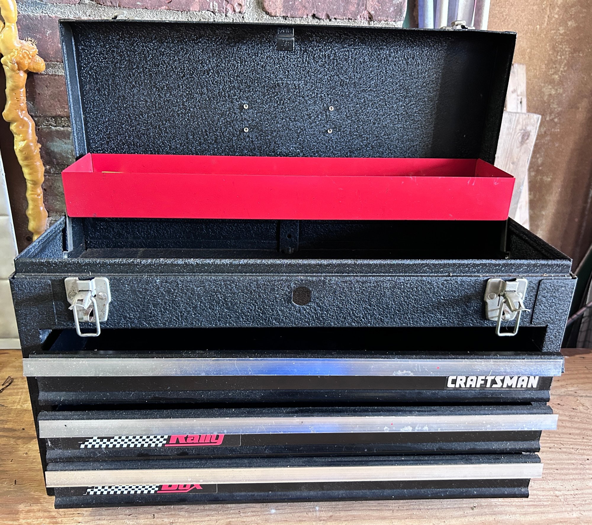 Craftsman Rally 3 Drawer Toolbox With Wrenches #138472 | Auctionninja.com