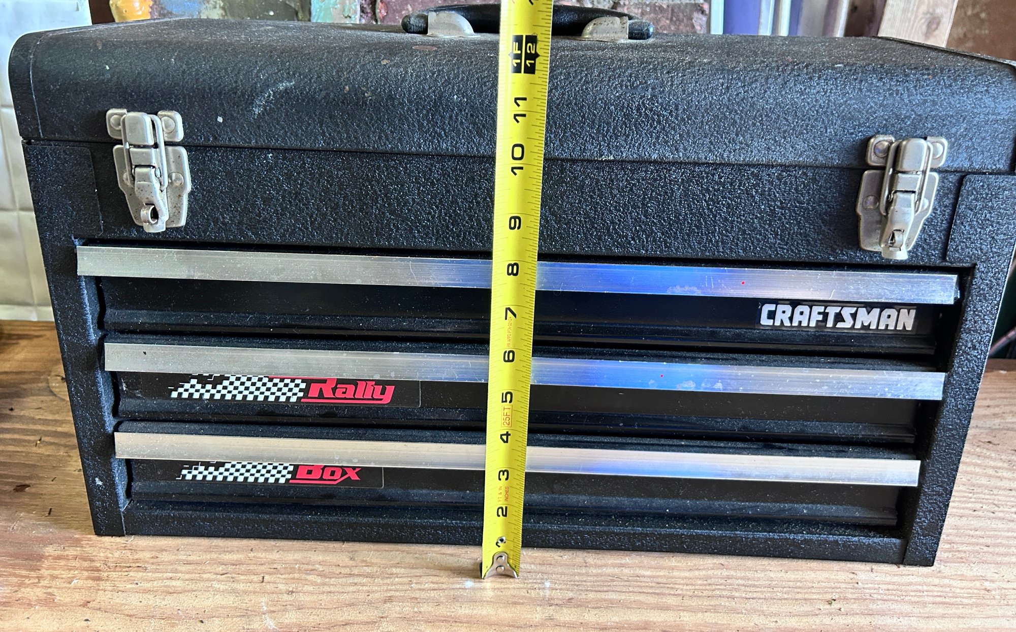 Craftsman Rally 3 Drawer Toolbox With Wrenches #138472 | Auctionninja.com