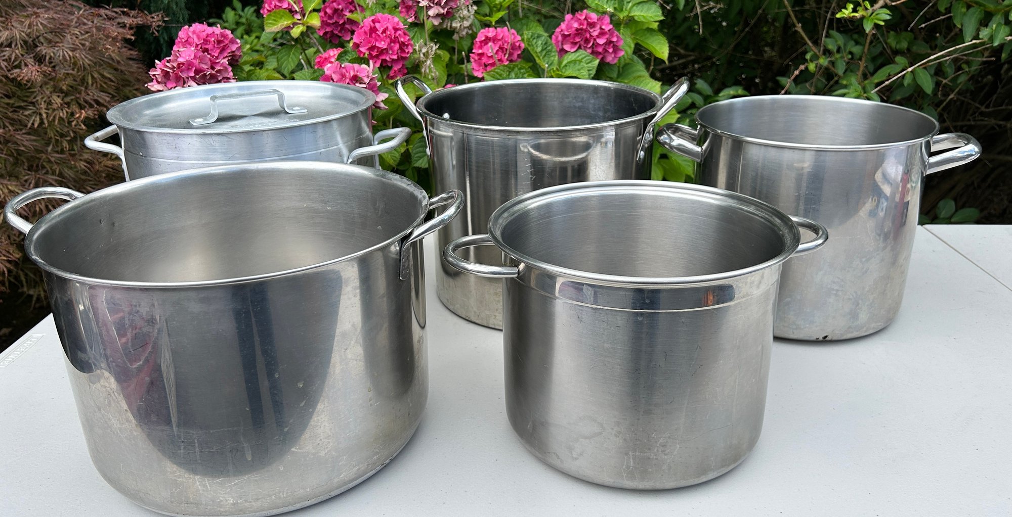 Stainless Steel Pots: Farberware, ICM Le Pentole, Revere Ware, Winco ...