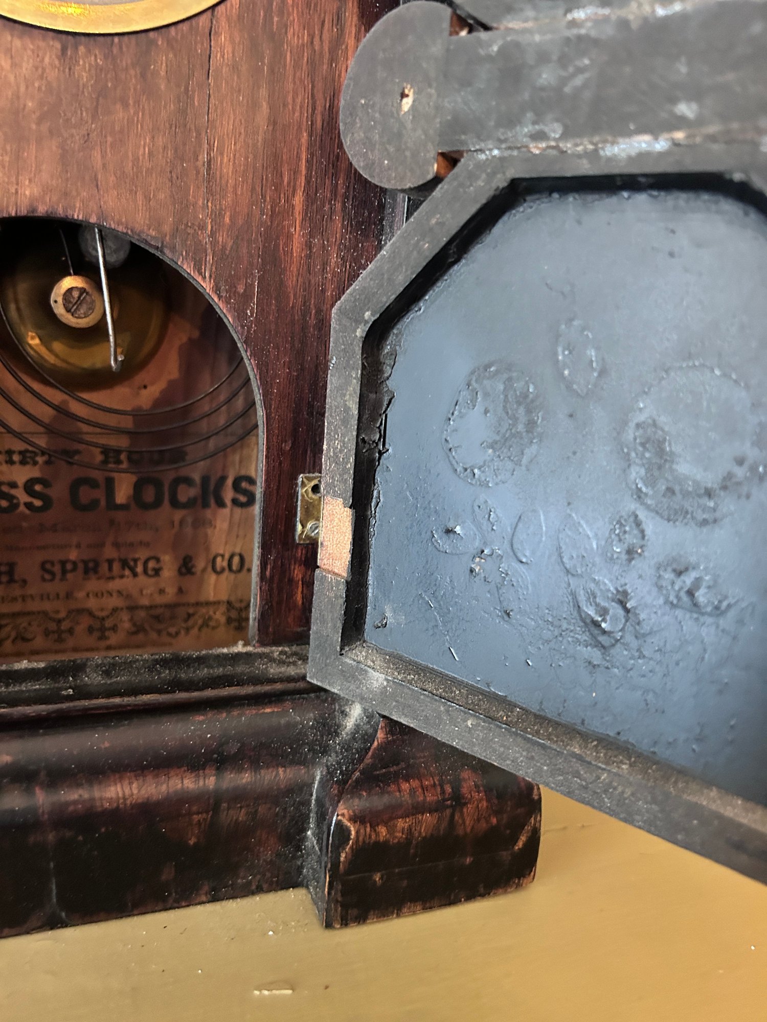 Welch Spring & Co. 18TH. Century Italian No. 3, 30 Hr. Movement ...