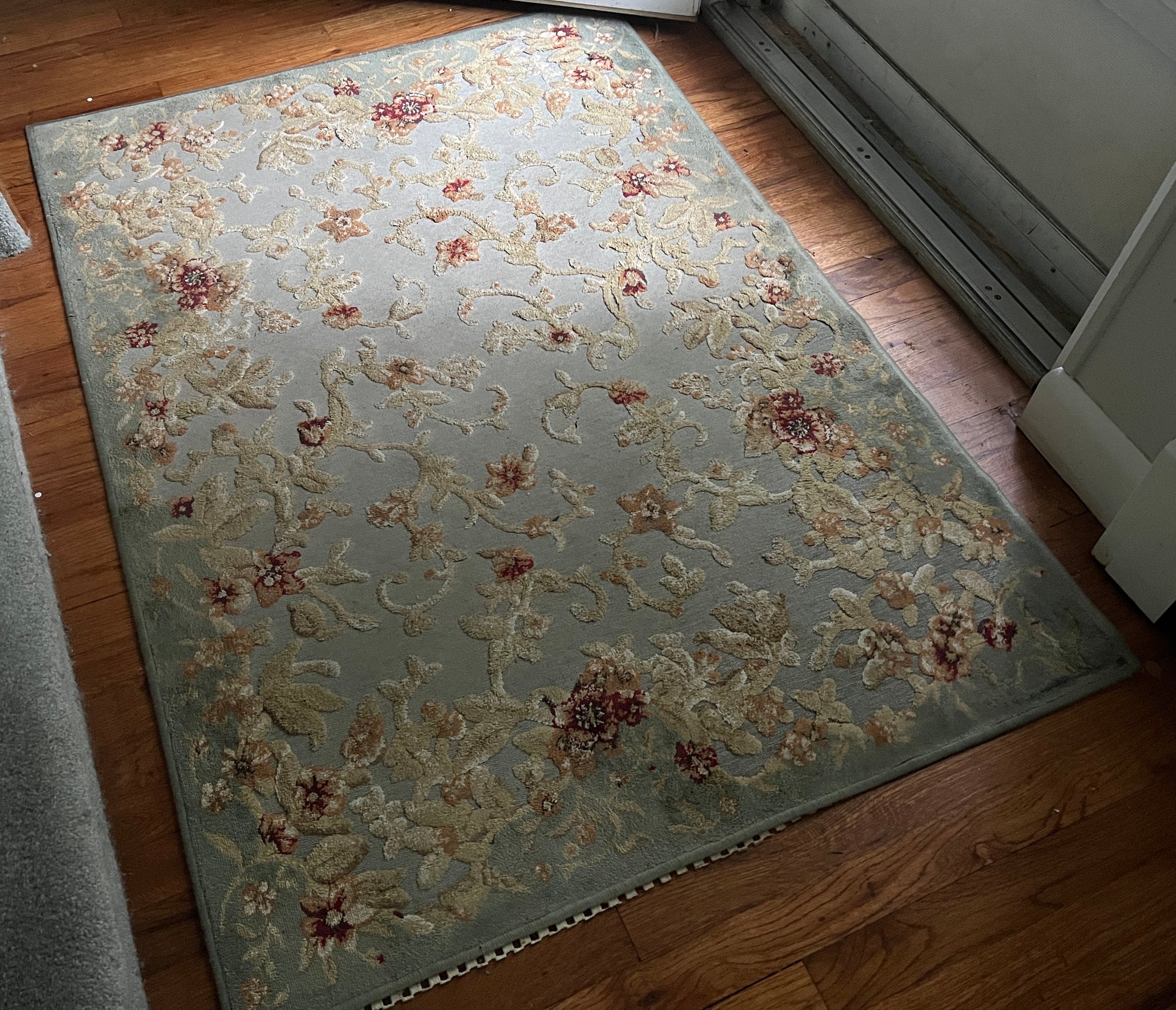 Kas Oriental Floral Bella Belgium Area Rug #111318 | Auctionninja.com