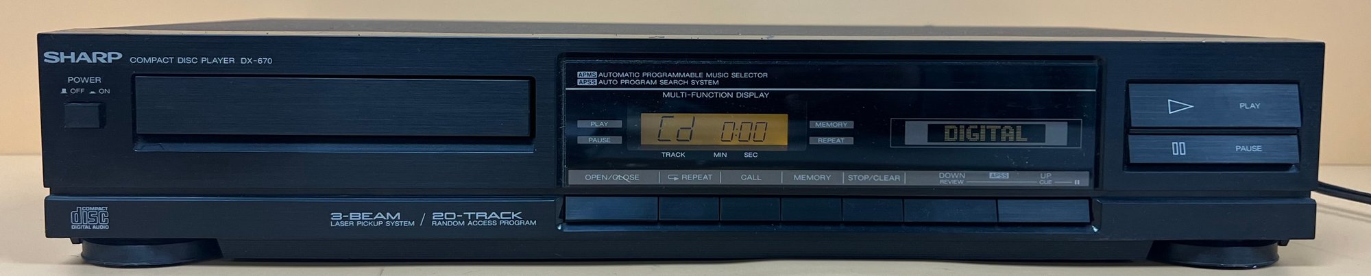 Sharp Compact Disc Player DX-620 #92166 | Auctionninja.com