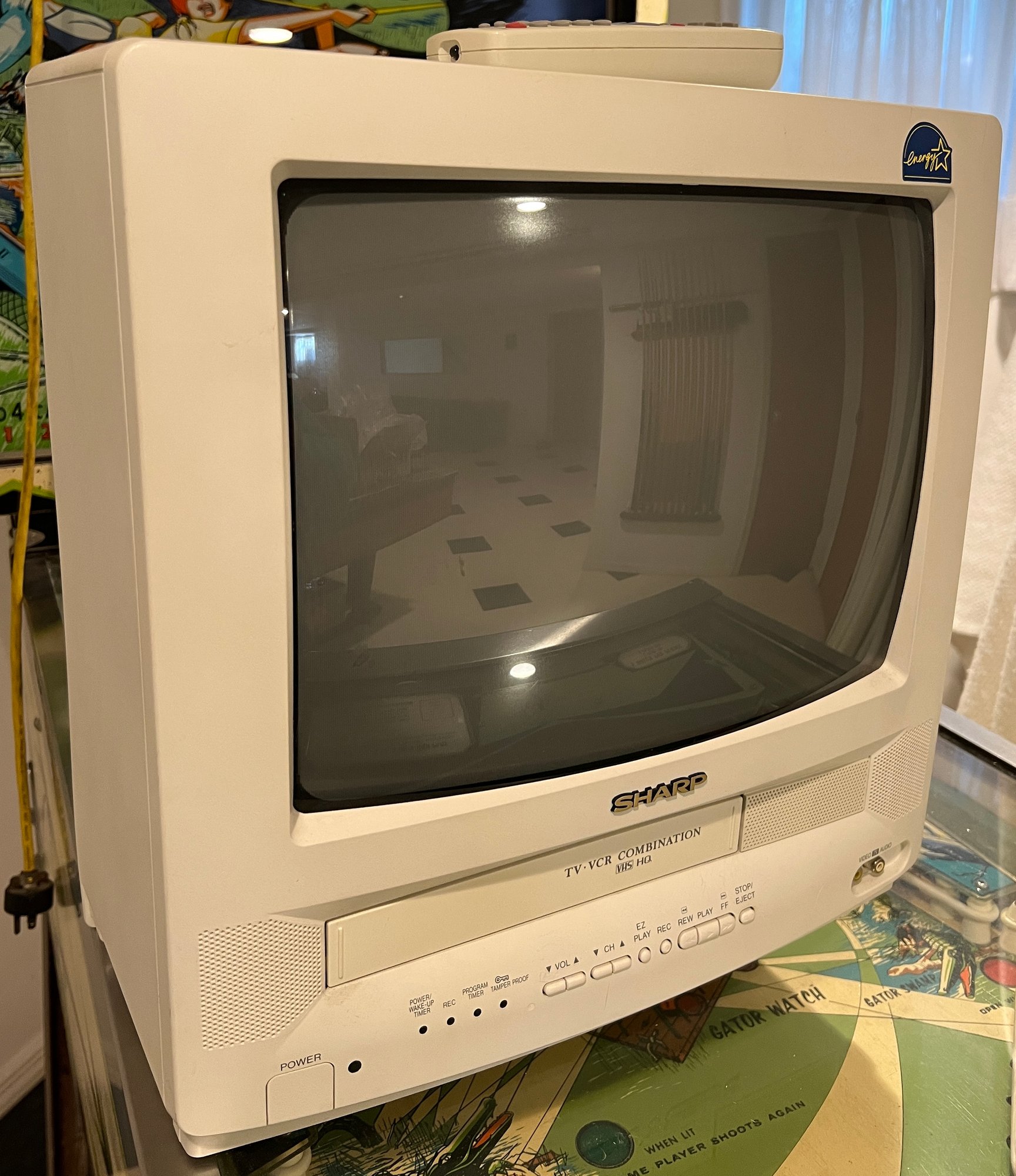 Sharp TV VCR Combination Model #: 13VT-K150 #119873 | Auctionninja.com