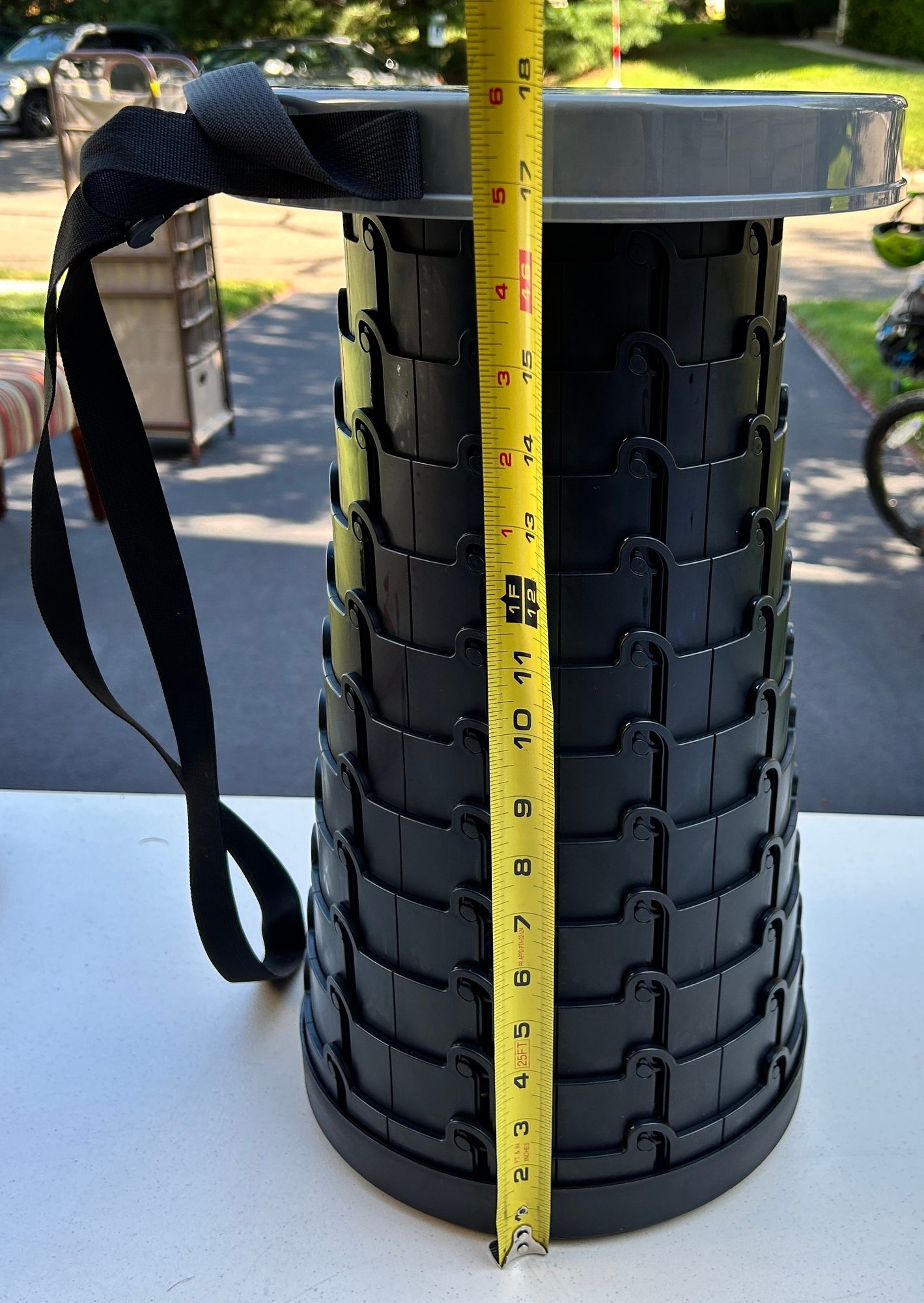 Mini Max Vortex Telescoping Collapsable Stool Camping Travel Portable ...