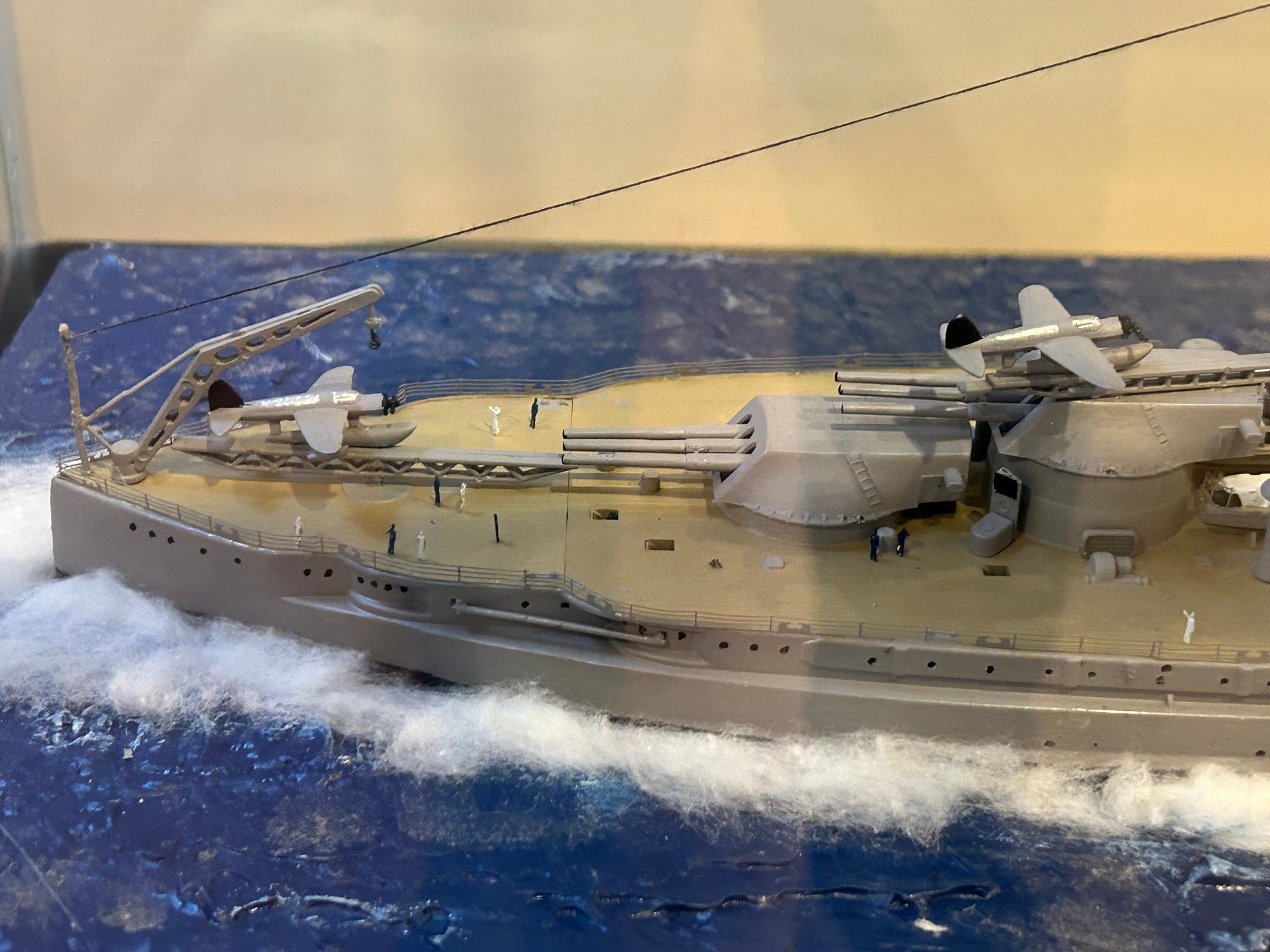 Custom Crafted BB-39 USS Arizona Prior To It's Sinking In 1941, 1/350 ...