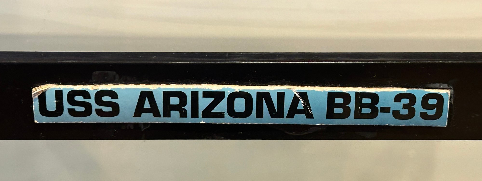 Custom Crafted BB-39 USS Arizona Prior To It's Sinking In 1941, 1/350 ...