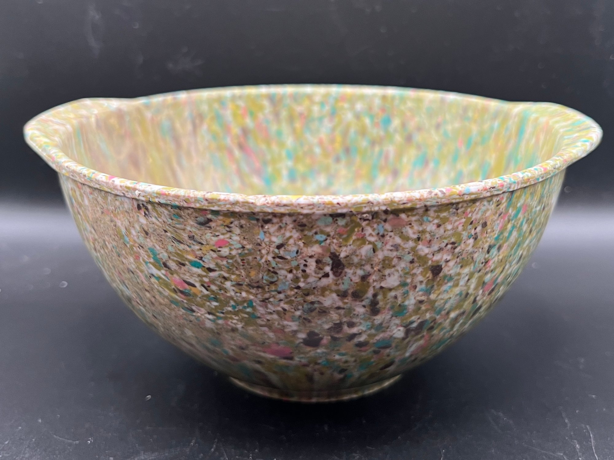 Texas Ware Confetti Mixing Bowl #111556 | Auctionninja.com