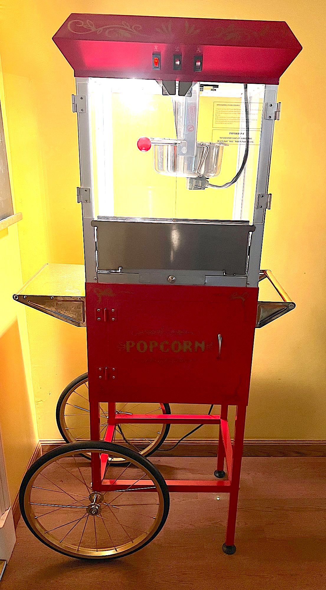 Popcorn Maker Cart #112690 | Auctionninja.com
