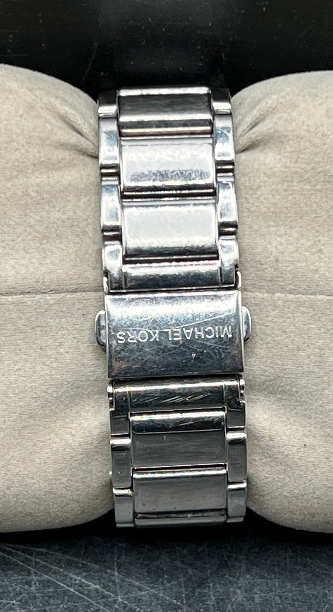 Michael Kors Rocktop Chronograph Silver-tone Watch, Model Number MK5513 ...
