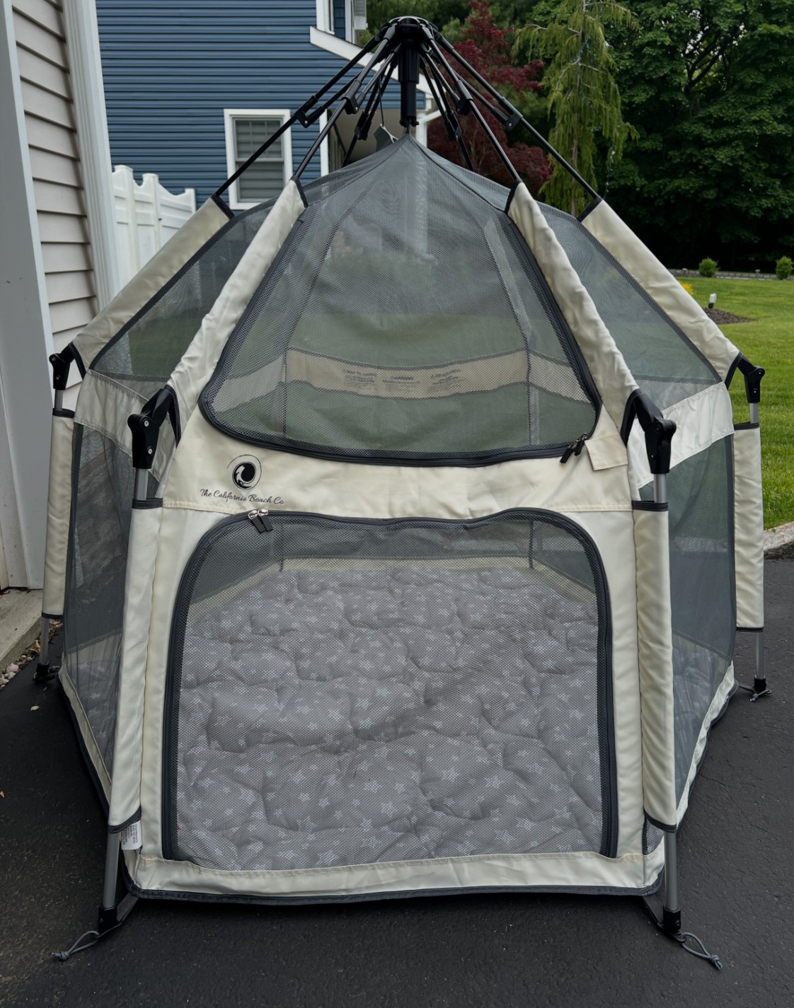 The California Beach Co Pop N Go Playpen Portable Play Area #135193 ...