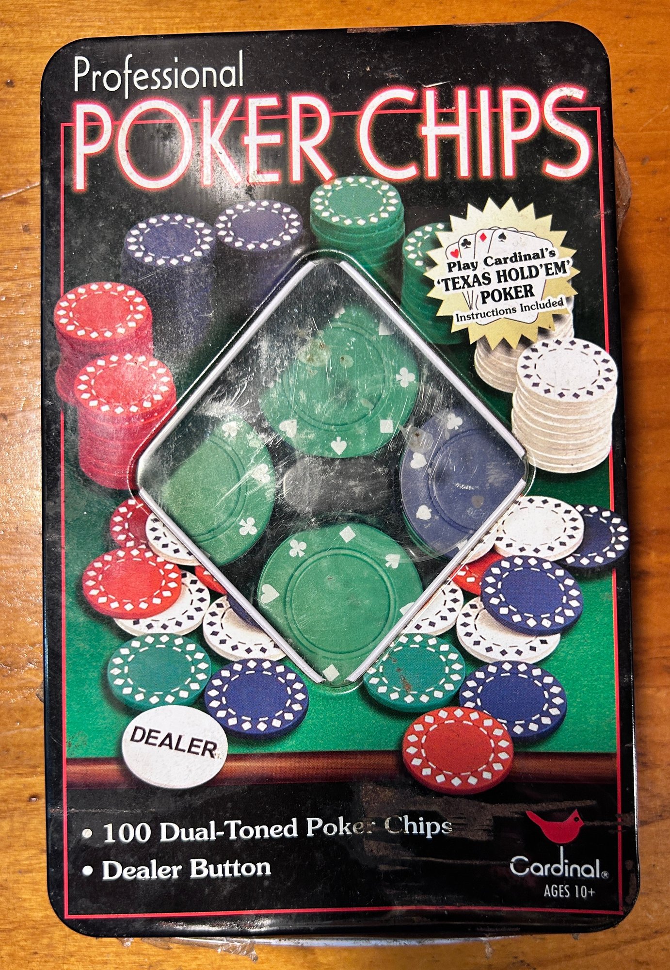 Cardinal Professional Poker Chips #138984 | Auctionninja.com