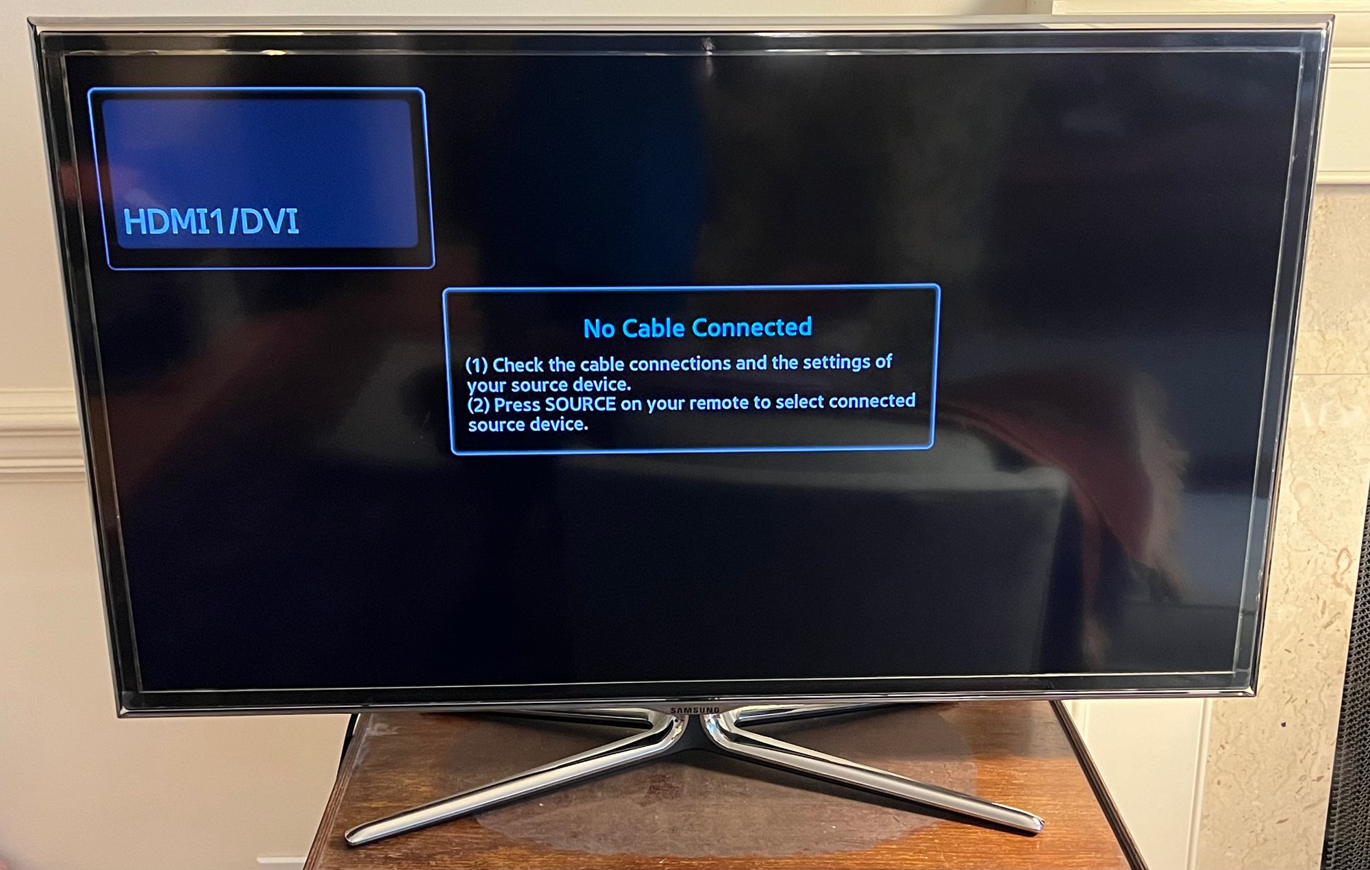 Samsung Flat Screen 40 Inch TV Model No: UN40E86580F #107512 ...