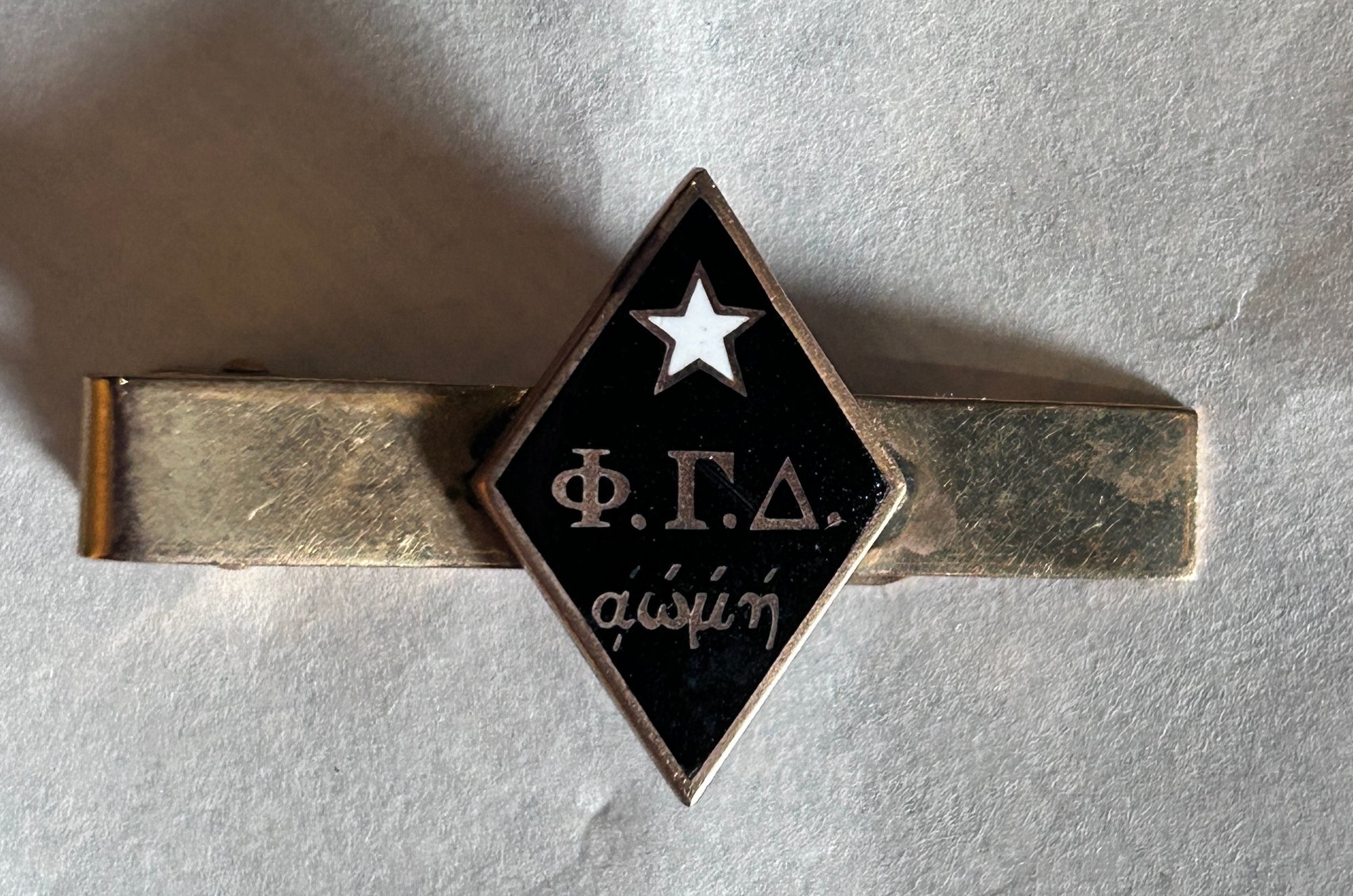 14kt 1961 Phi Gamma Delta Mens Tie Clip -8.3 Grams #128338 ...