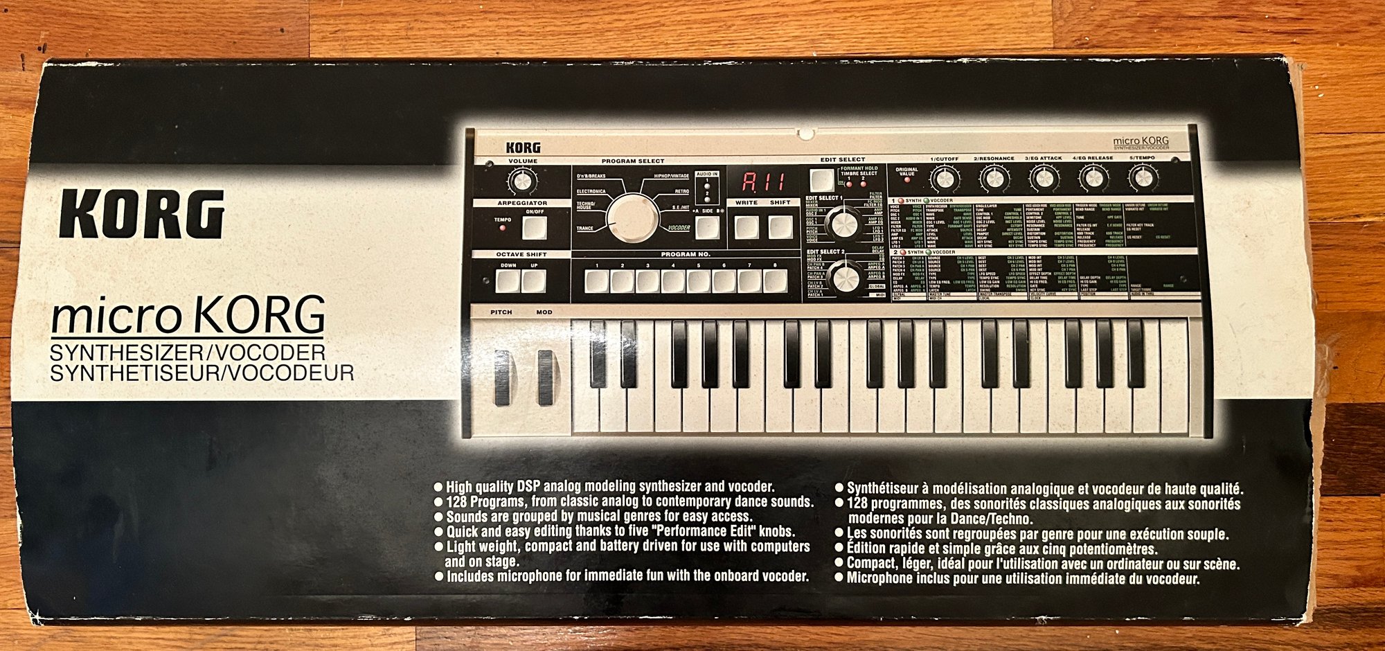 Korg Micro Korg Synthesizer Model Micro Korg #120073 | Auctionninja.com